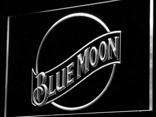 Blue Moon LED Neon Sign | FanSignsTime