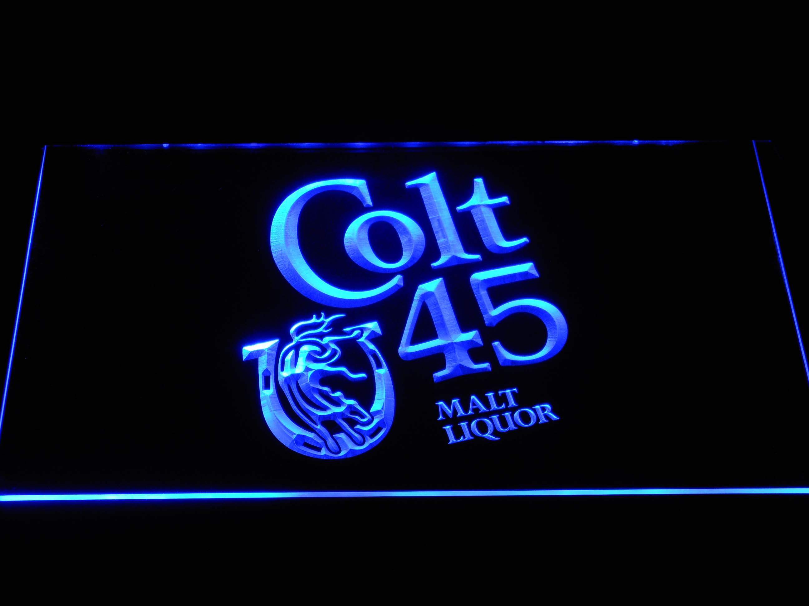 Colt 45 LED Neon Sign | FanSignsTime