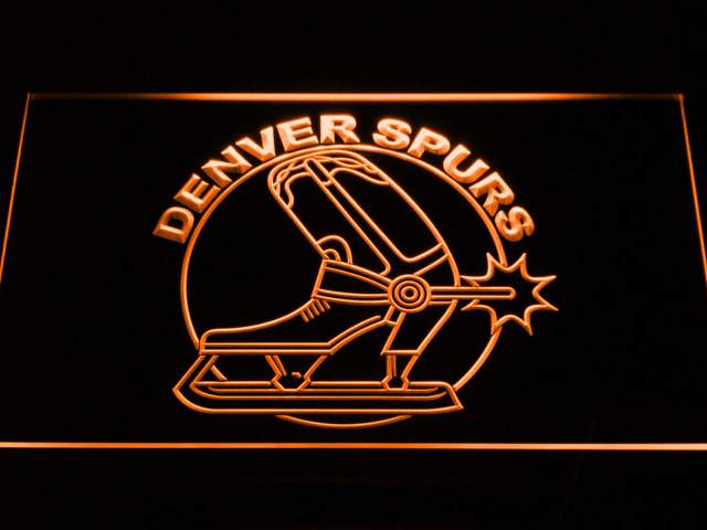 Denver Spurs LED Neon Sign - Legacy Edition | FanSignsTime