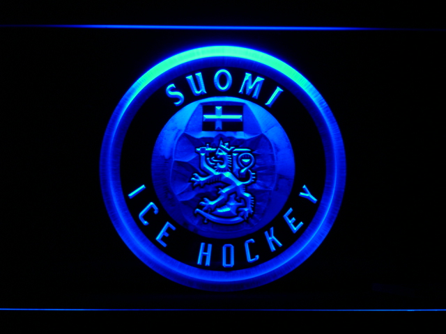 Suomi Ice Hockey LED Neon Sign | FanSignsTime