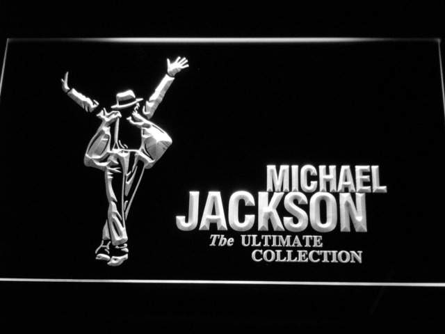 Michael Jackson Ultimate Collection LED Neon Sign | FanSignsTime