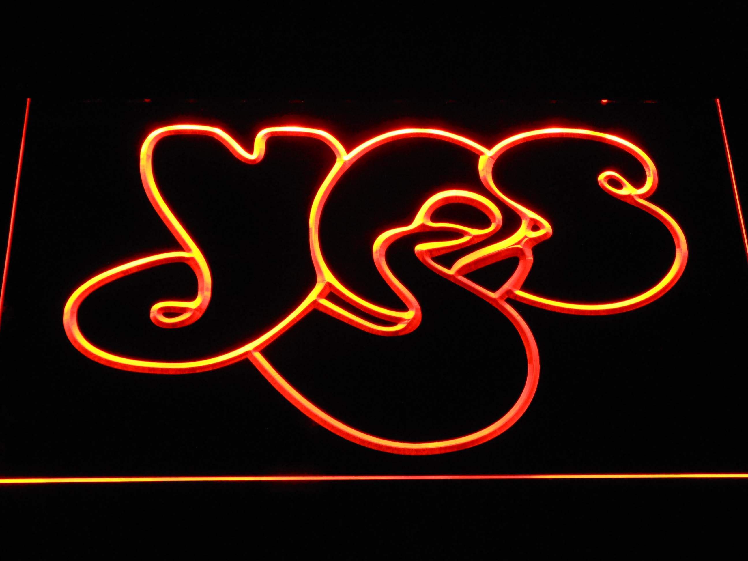 Yes LED Neon Sign | FanSignsTime