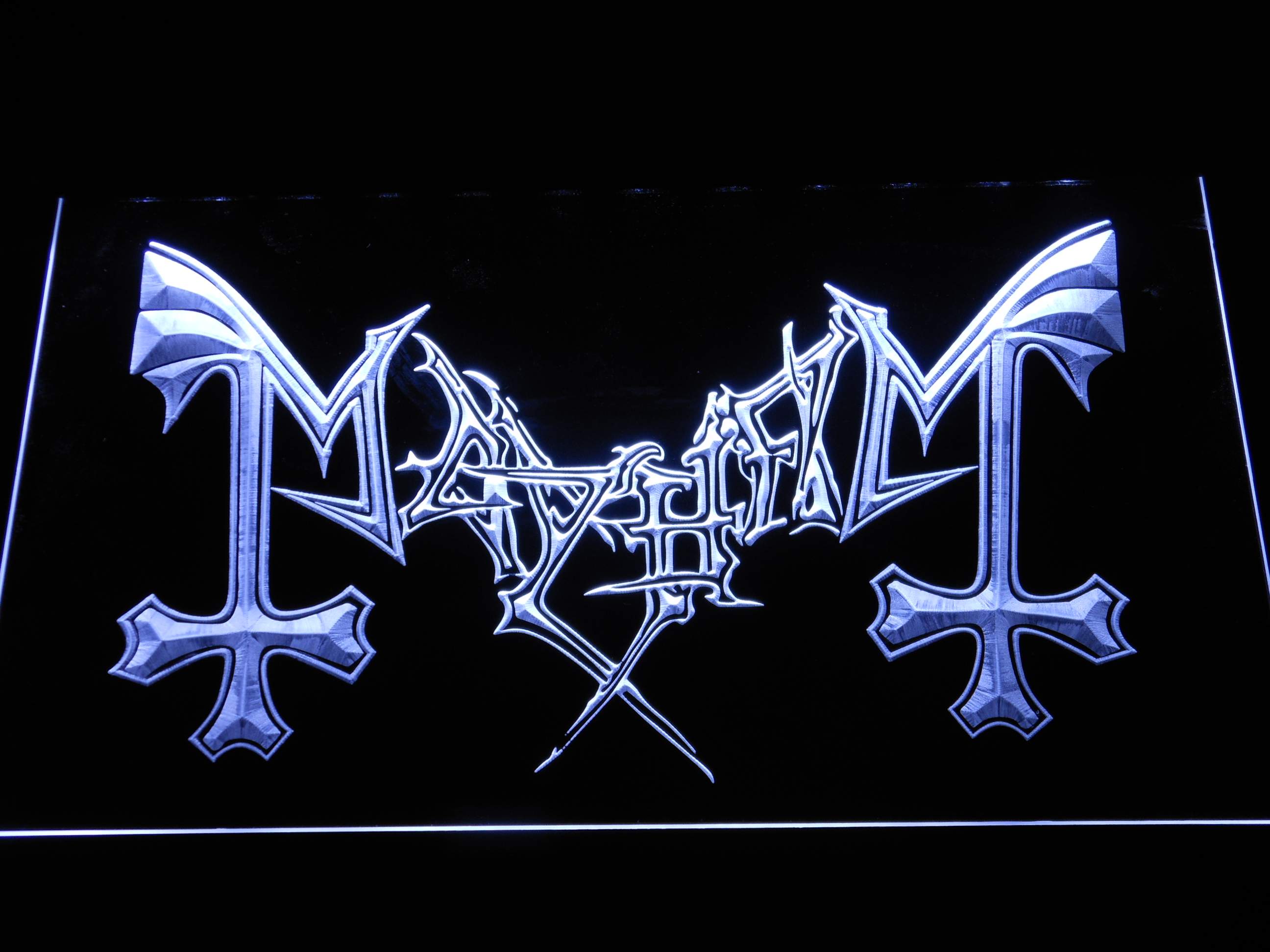 Mayhem LED Neon Sign | FanSignsTime