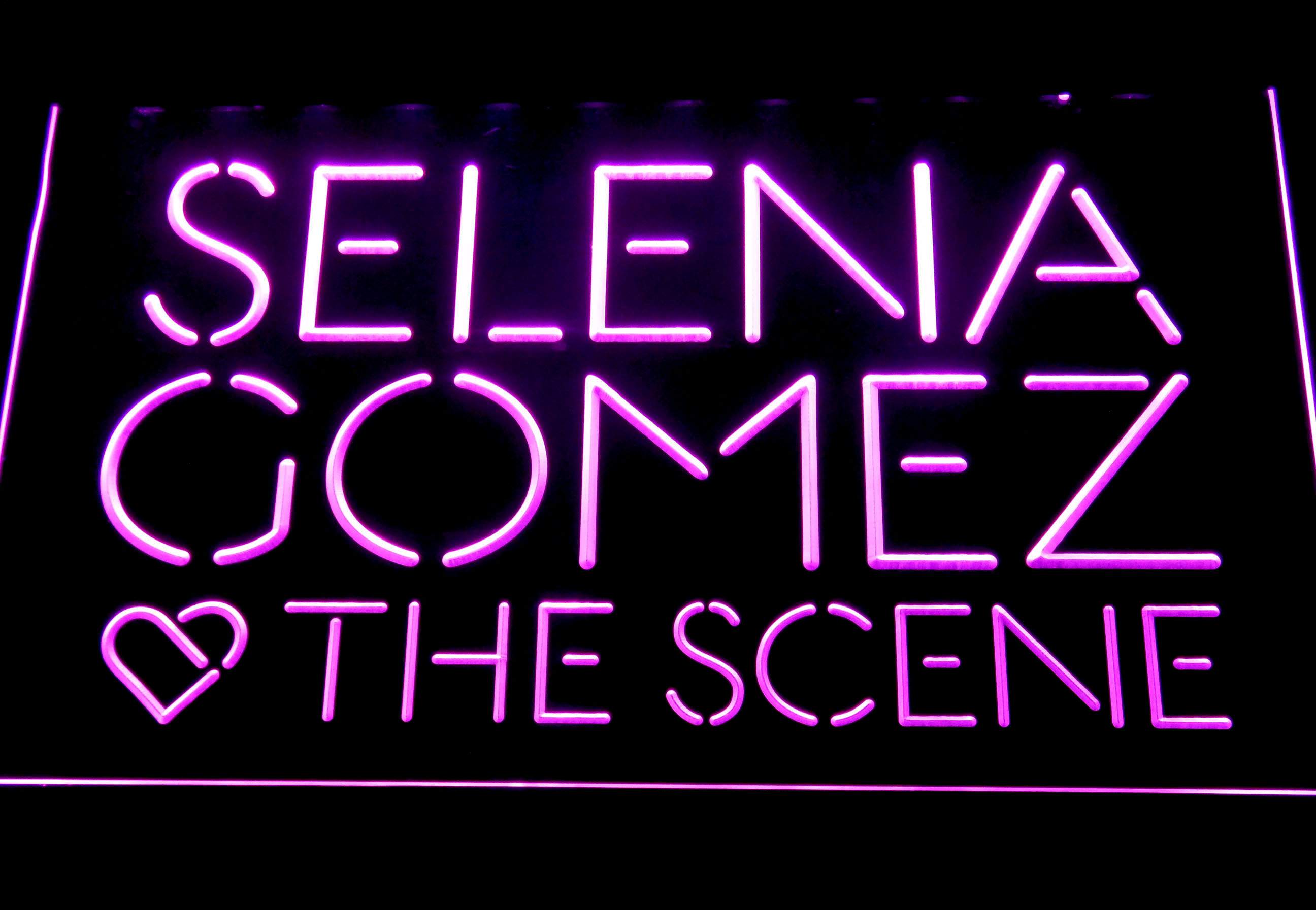 Selena Gomez & The Scene LED Neon Sign | FanSignsTime