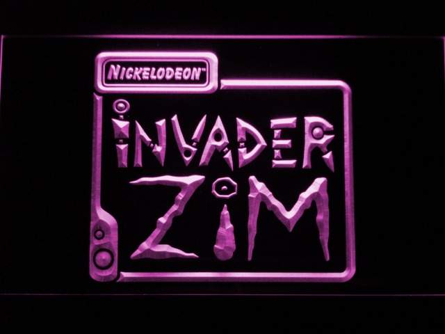 Invader Zim LED Neon Sign | FanSignsTime
