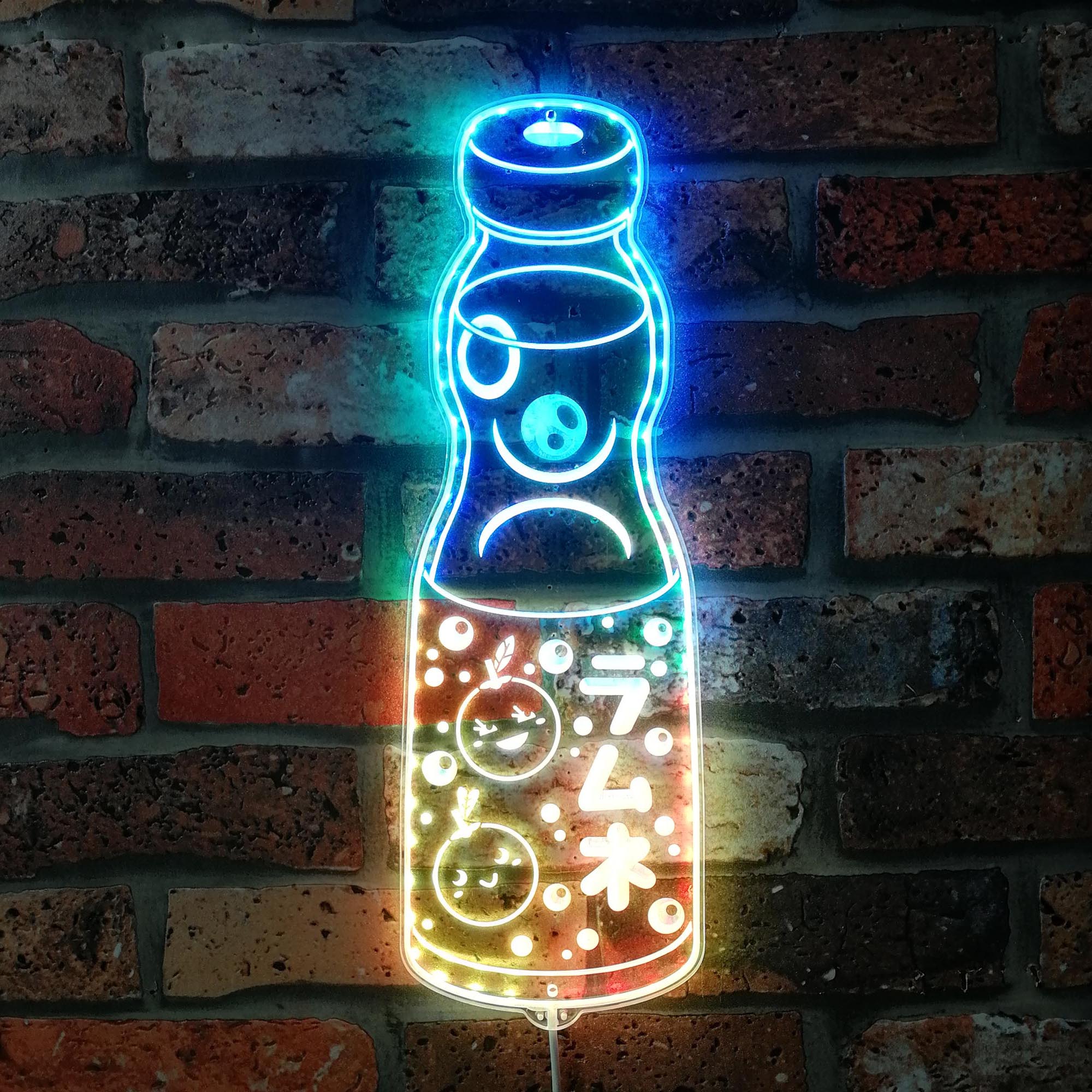 Ramune Bottle RGB LED Sign | FanSignsTime