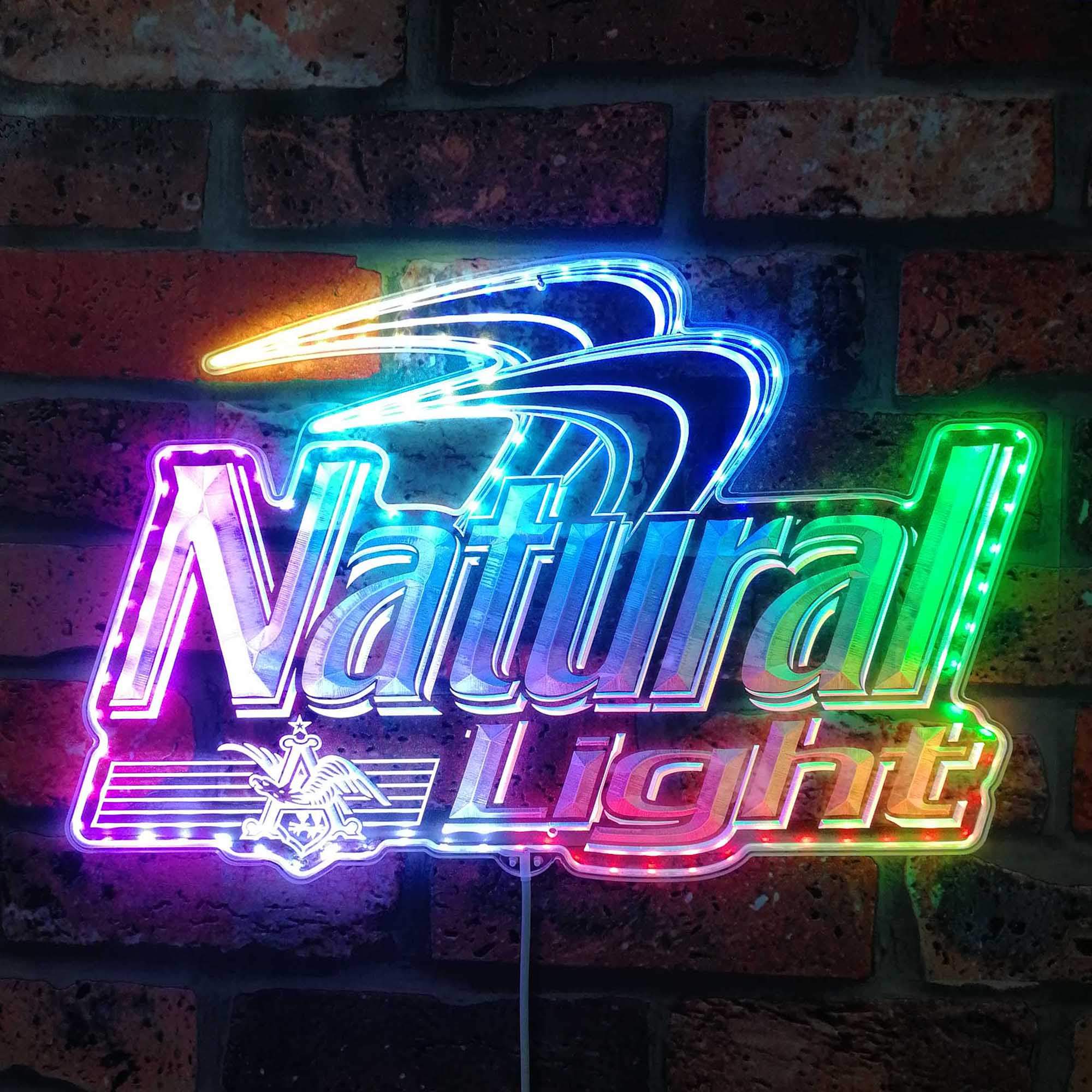 Natural Light Logo RGB LED Sign | FanSignsTime