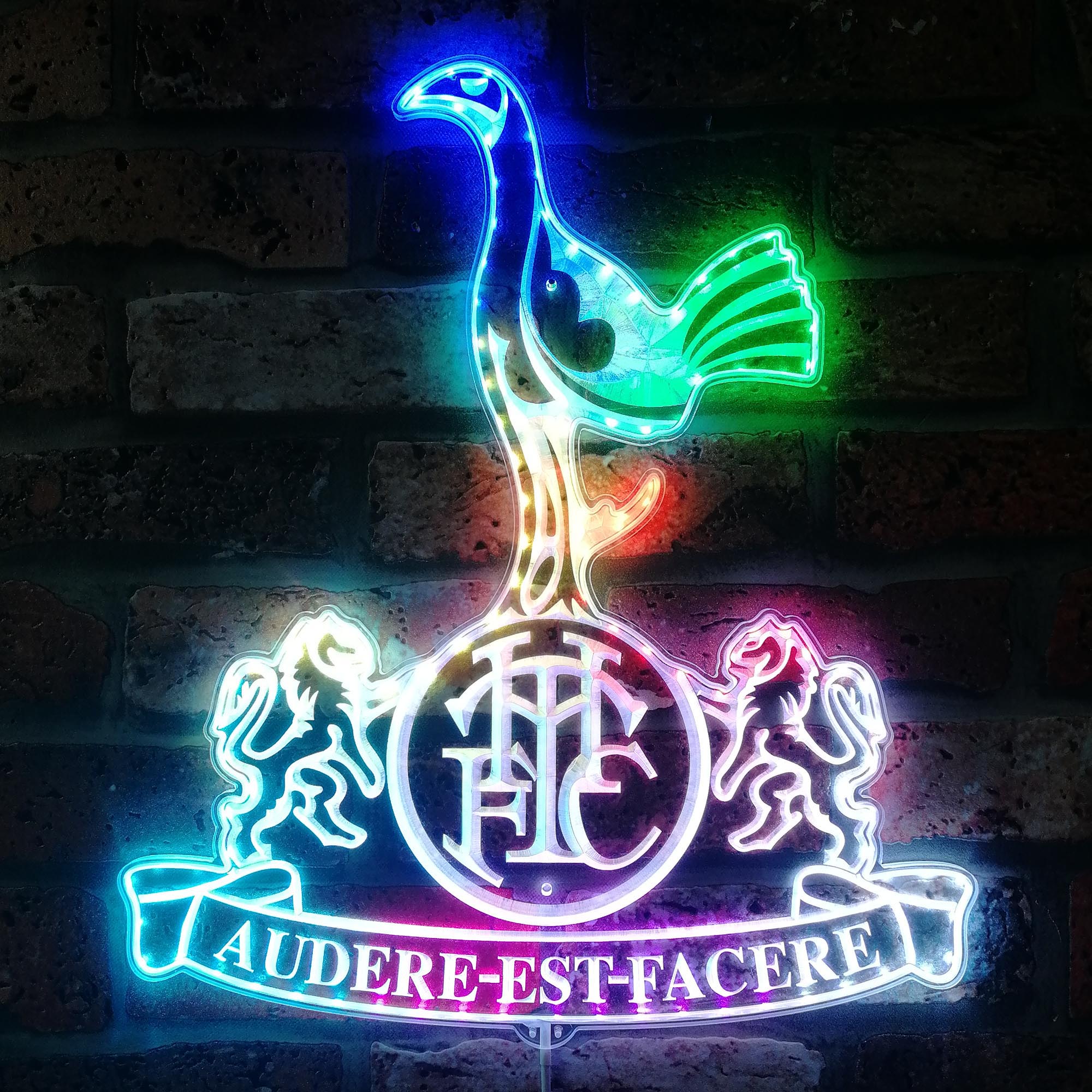 Tottenham Hotspur F.C Logo RGB LED Sign | FanSignsTime