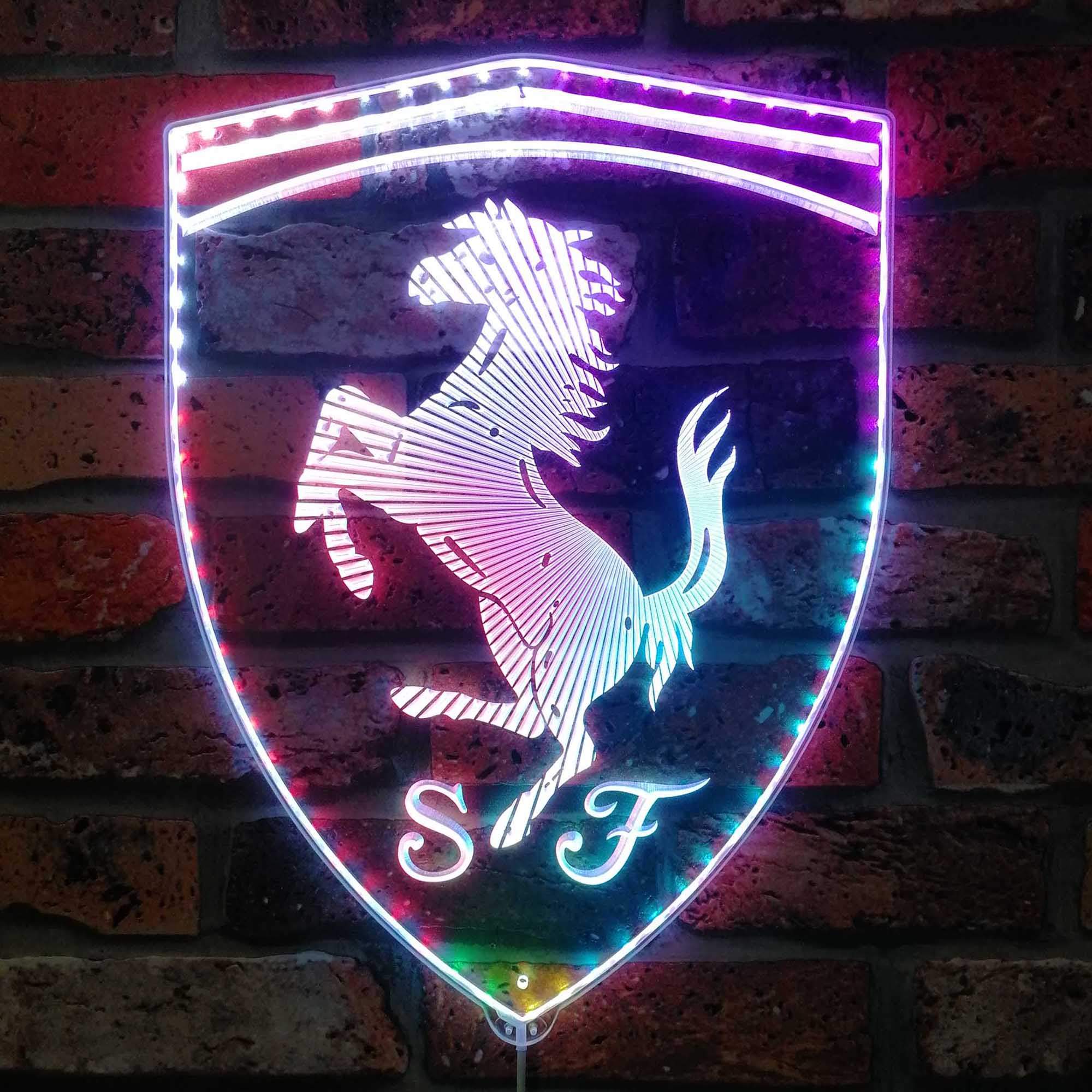 Scuderia Ferrari Logo RGB LED Sign | FanSignsTime