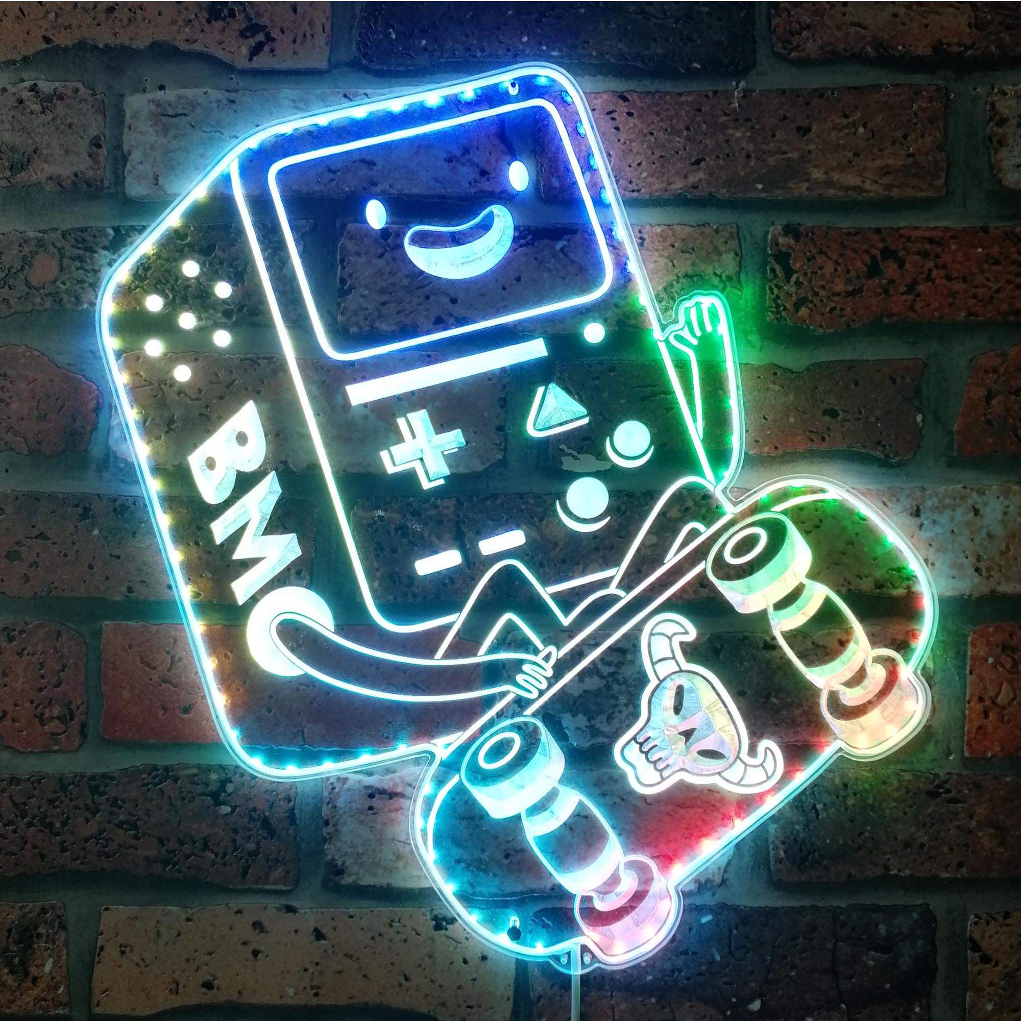 Adventure Time BMO RGB LED Sign | FanSignsTime