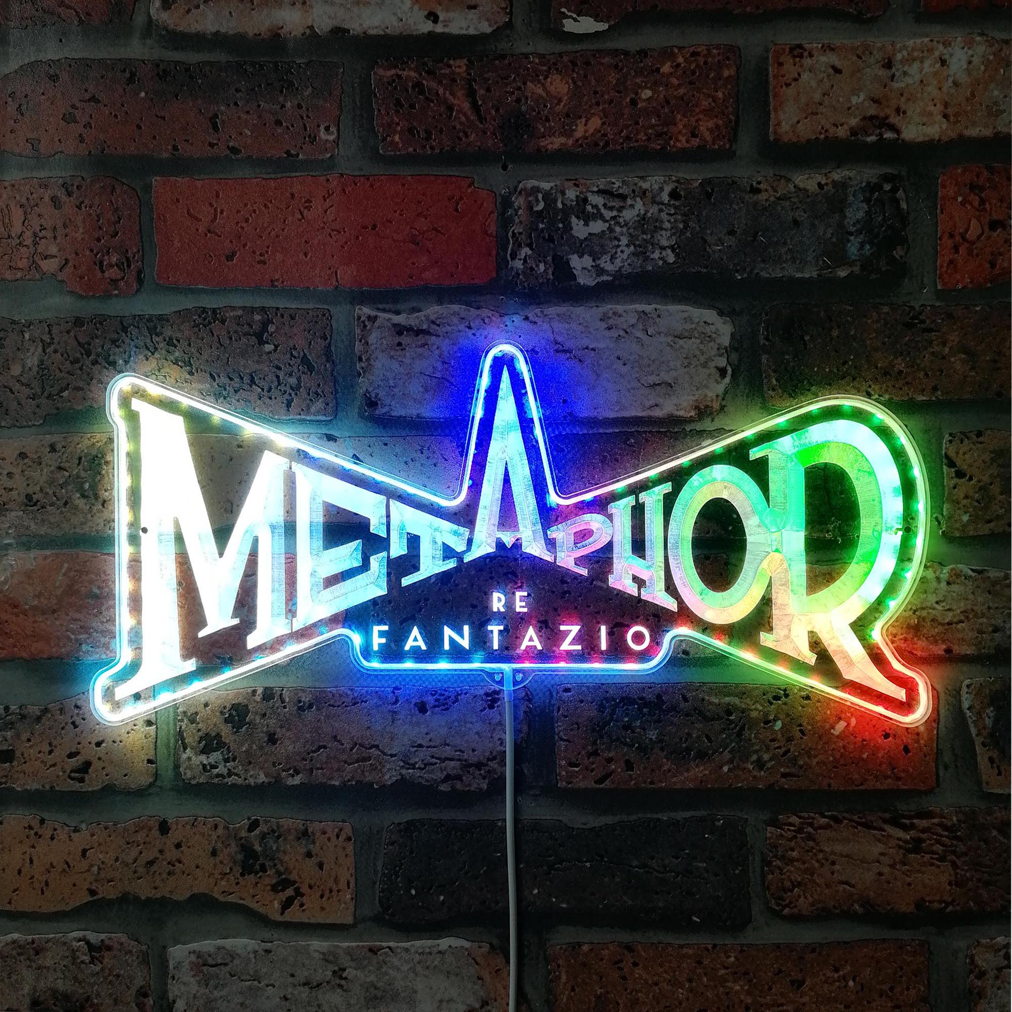 Metaphor: ReFantazio Logo RGB LED Sign | FanSignsTime