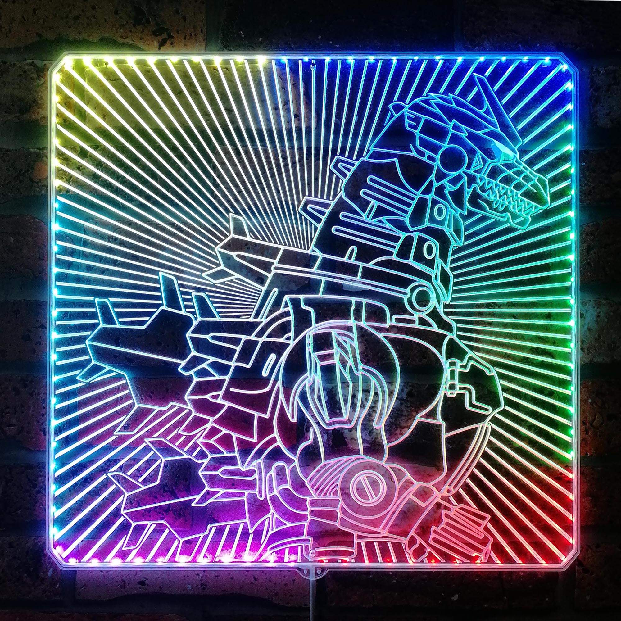 Godzilla Mechazilla RGB LED Sign | FanSignsTime