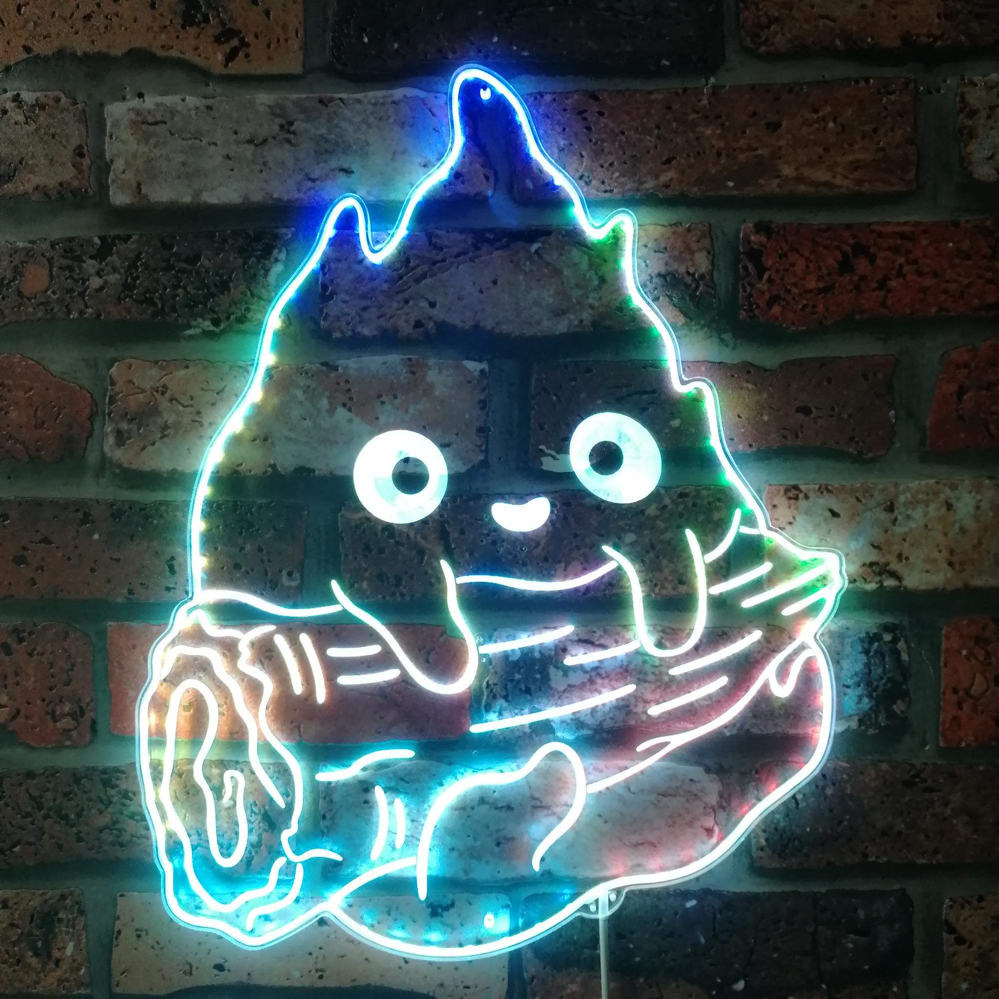 Howl's Moving Castle Calcifer Flame RGB LED Sign | FanSignsTime