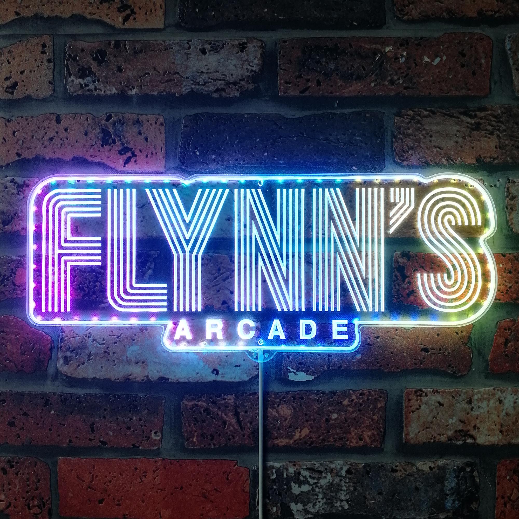 Tron Flynn's Arcade RGB LED Sign | FanSignsTime