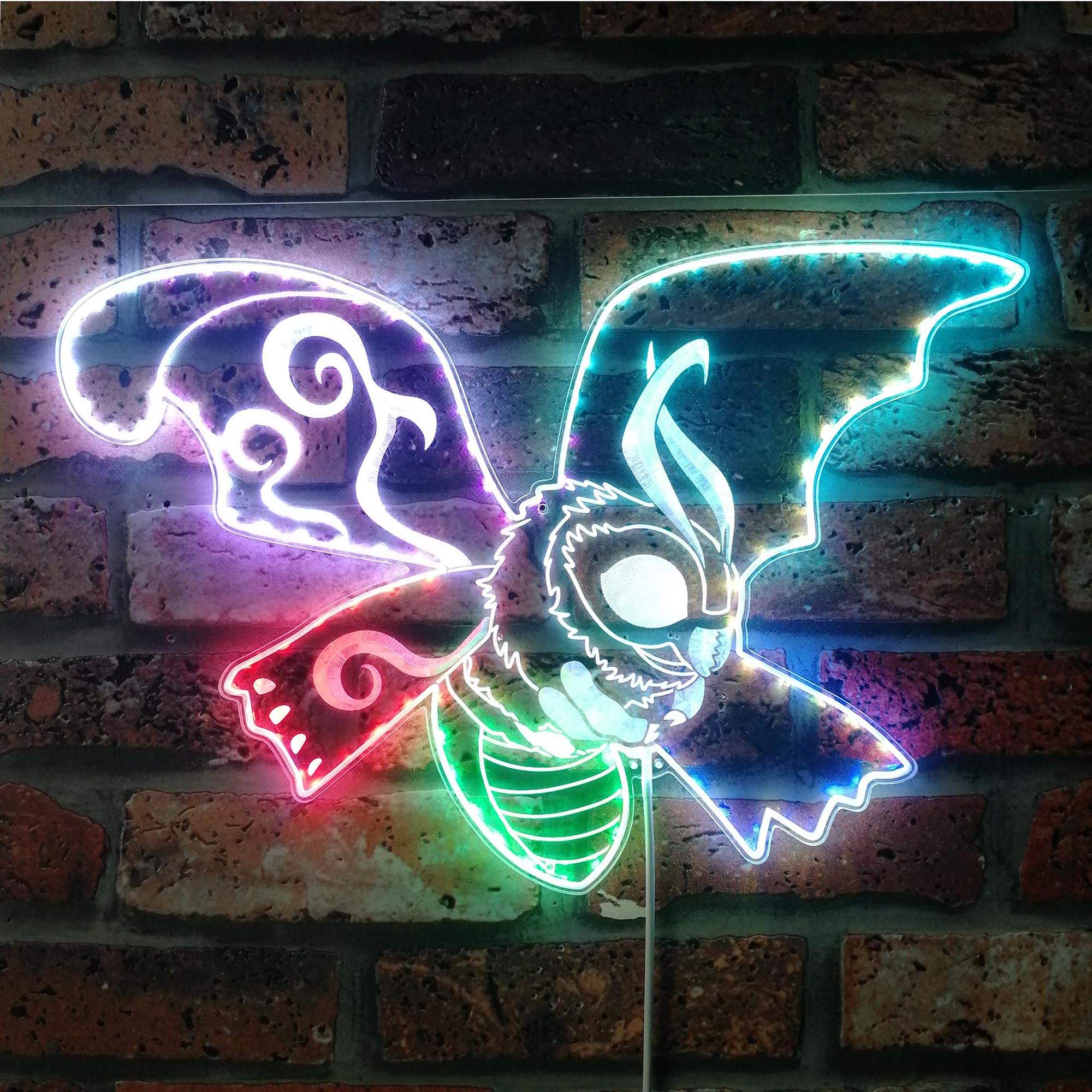 Godzilla Mothra RGB LED Sign | FanSignsTime
