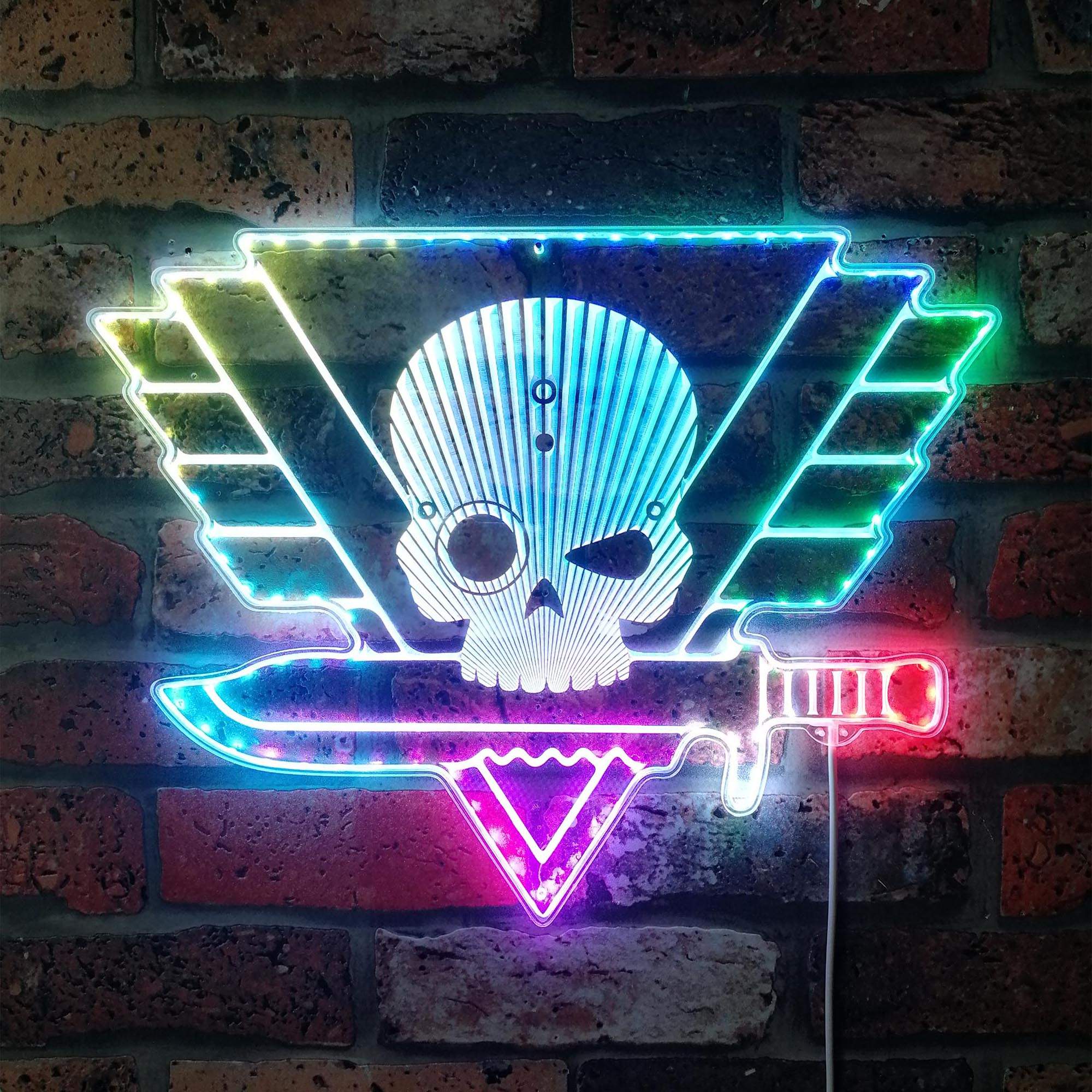 Warhammer Kill Team Logo RGB LED Sign | FanSignsTime