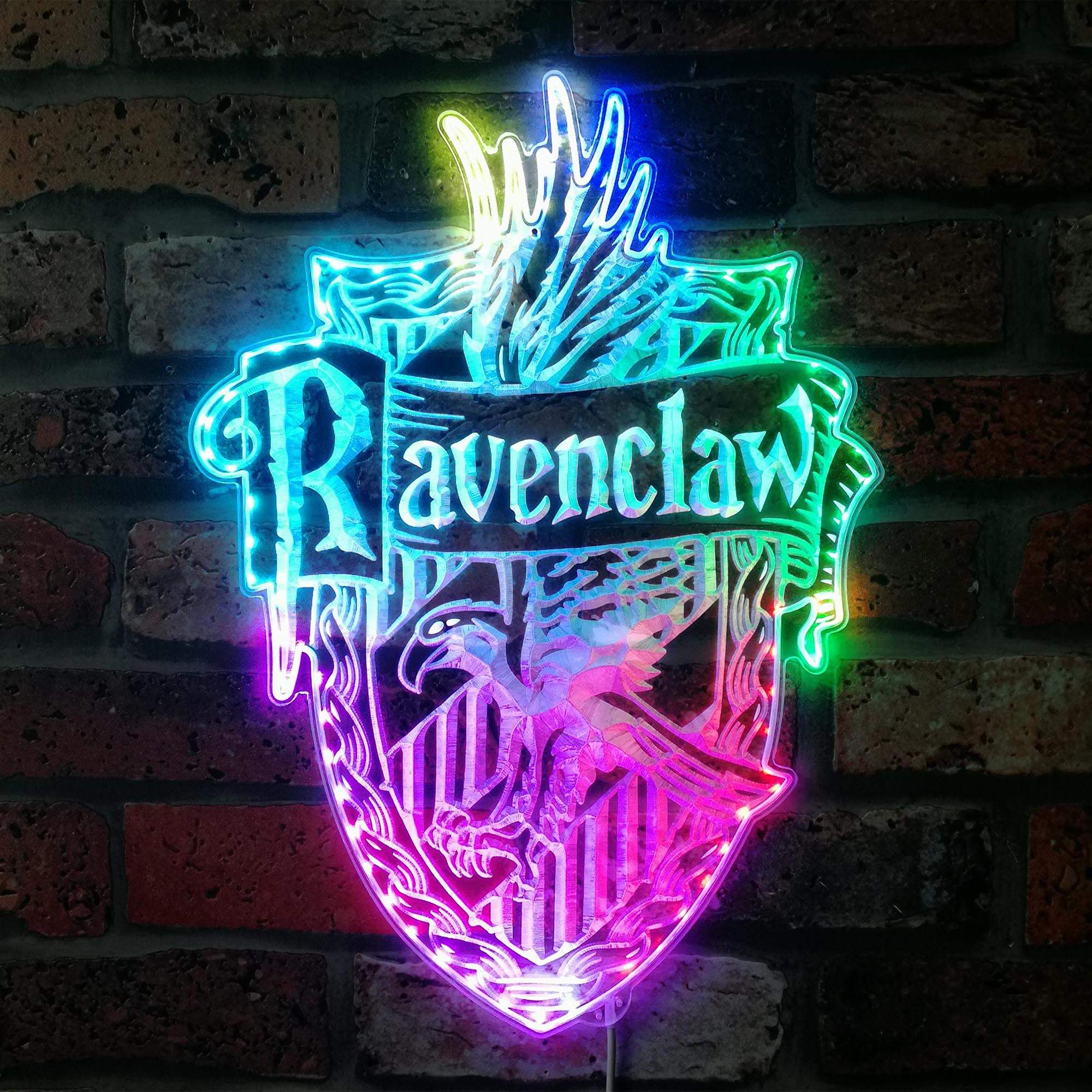 Harry Potter Ravenclaw RGB LED Sign | FanSignsTime