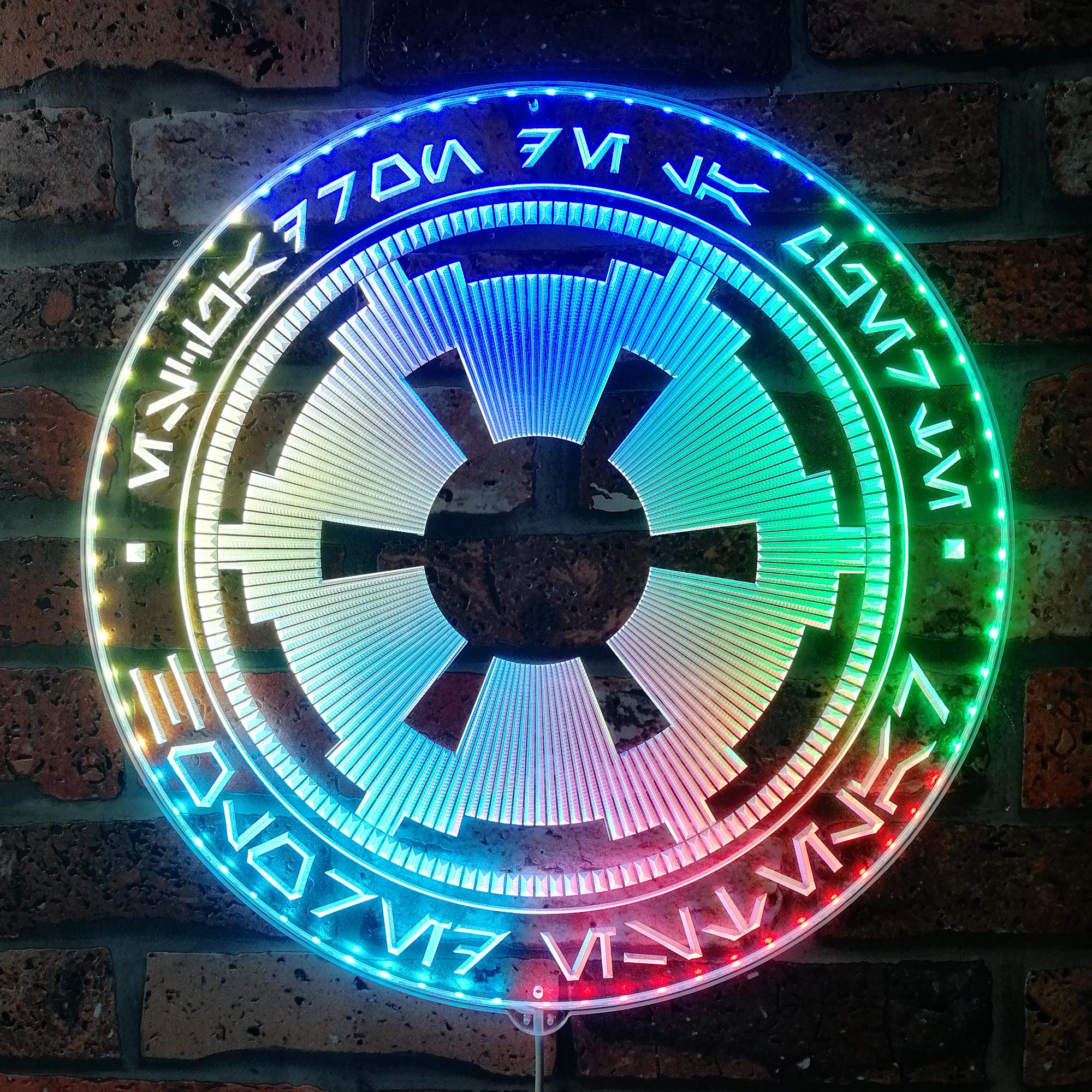 Star Wars Galactic Empire RGB LED Sign | FanSignsTime