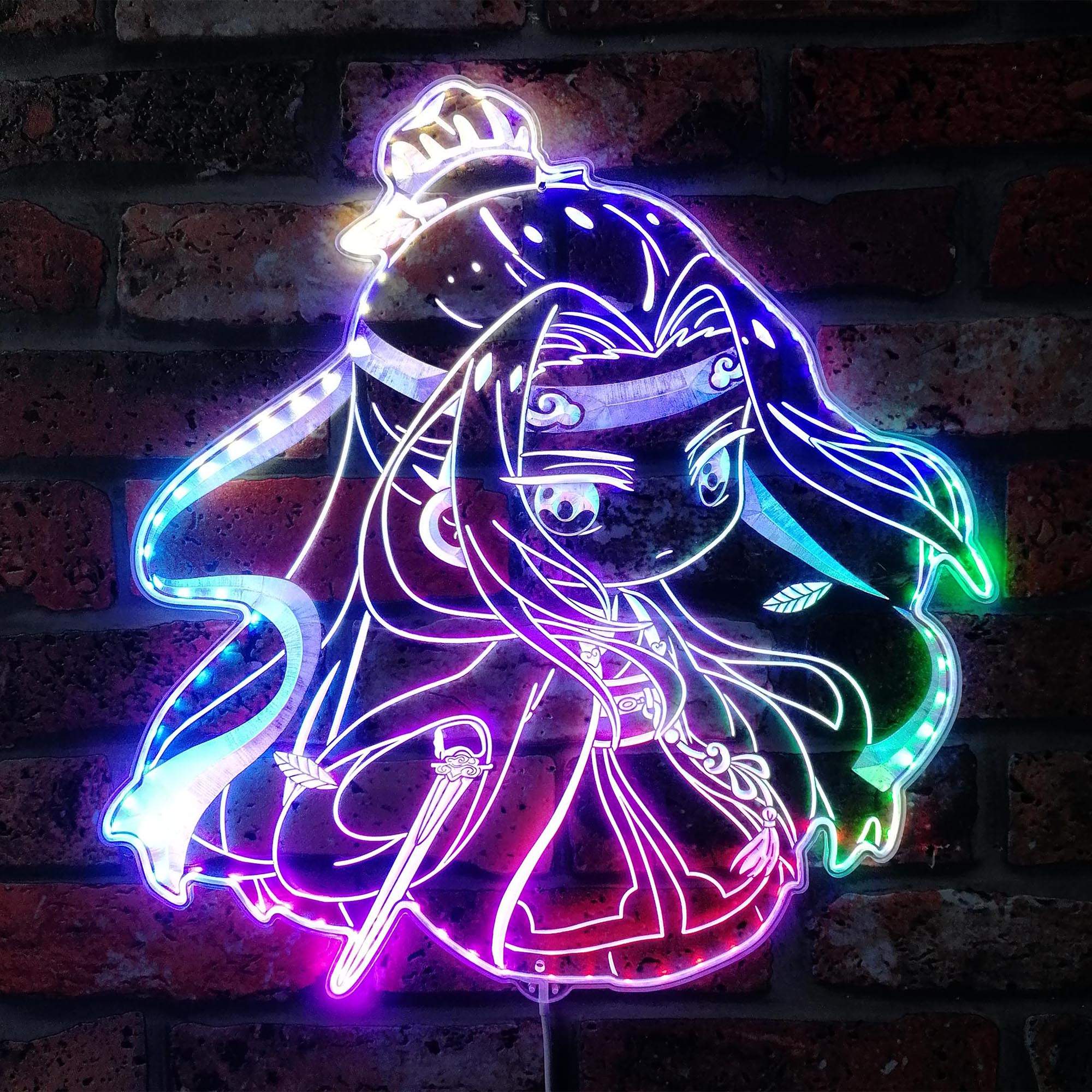 Grandmaster of Demonic Cultivation Lan Sizhui RGB LED Sign | FanSignsTime