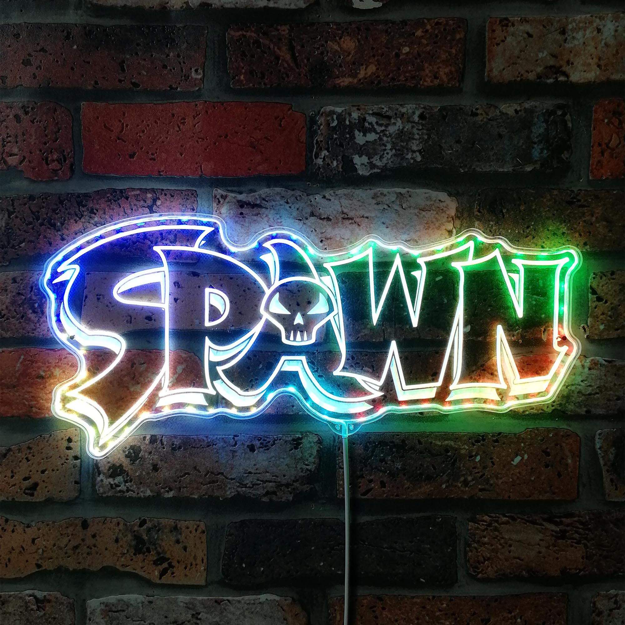 Spawn Logo RGB LED Sign | FanSignsTime