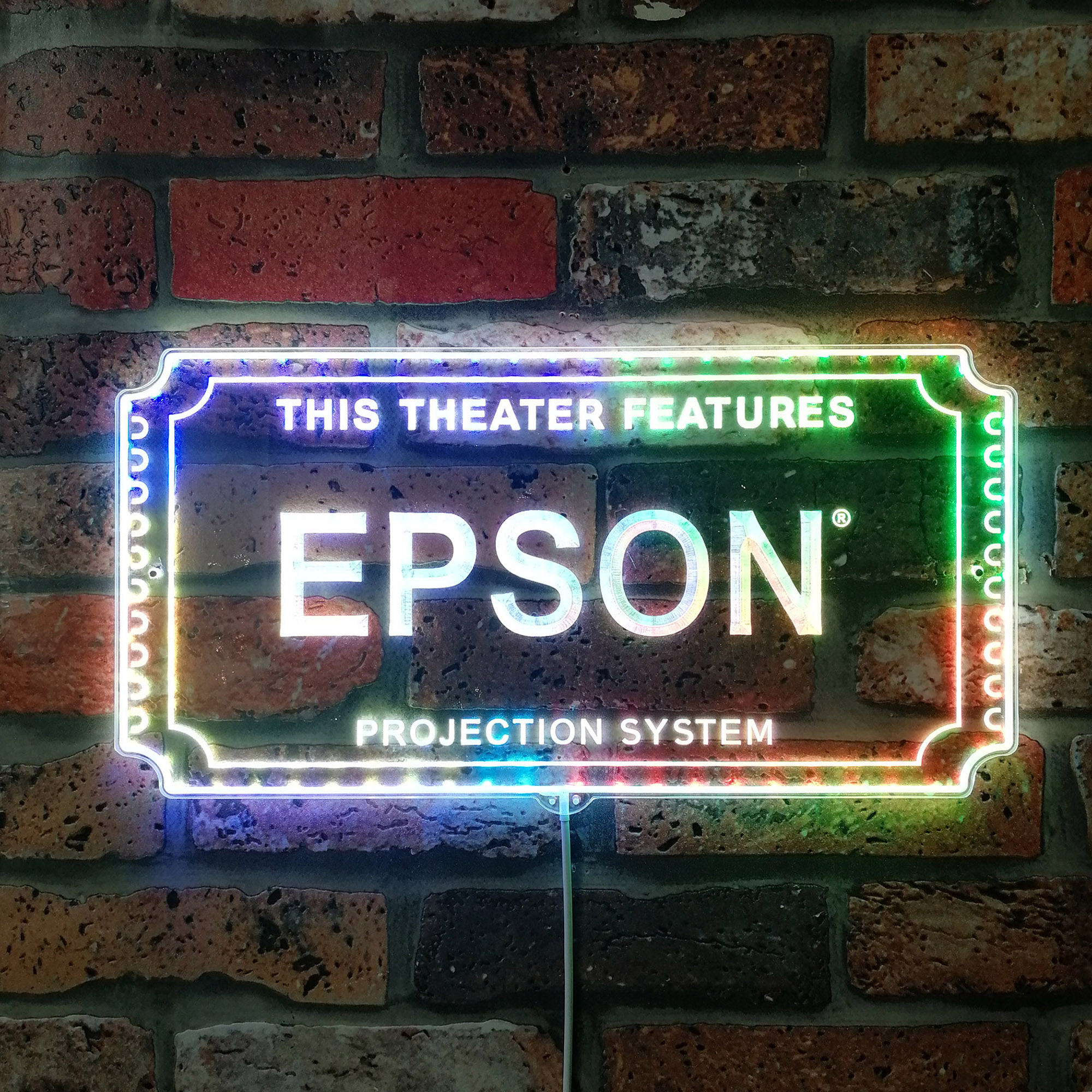 Epson Theater Sign RGB LED Sign | FanSignsTime