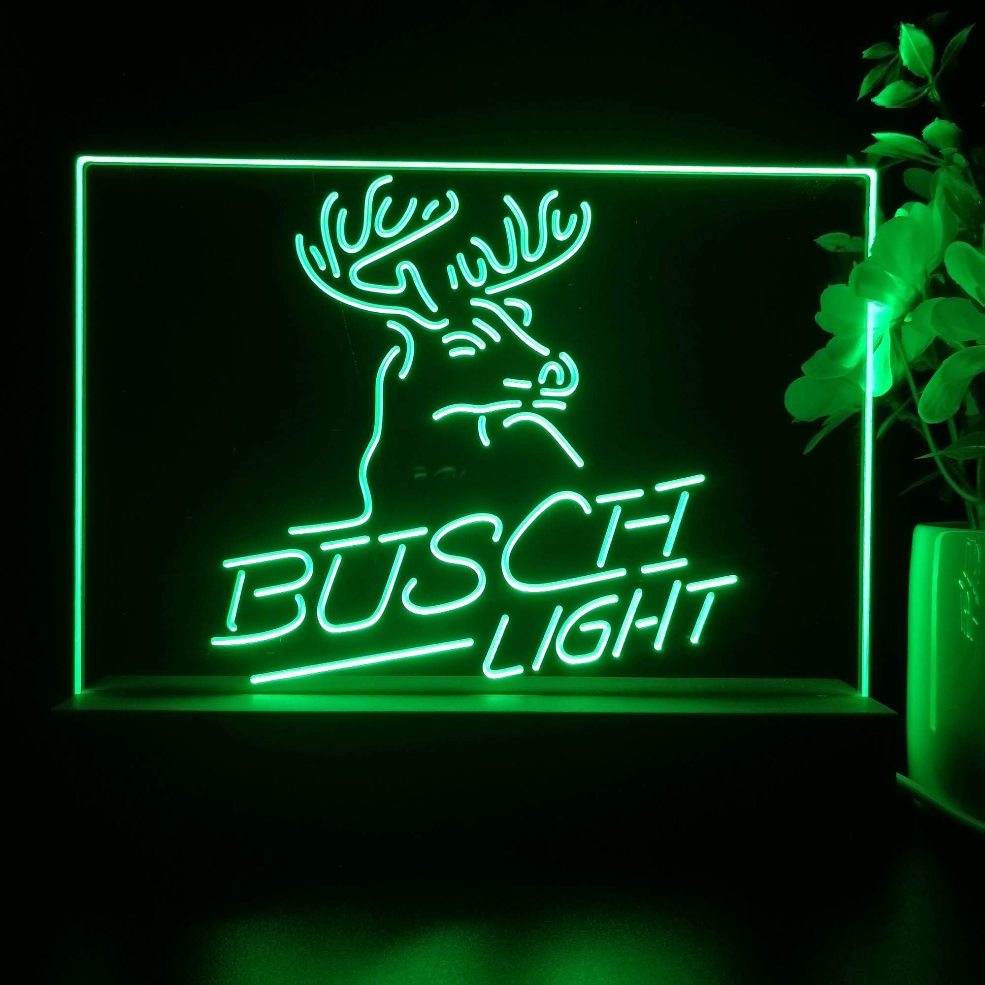 Busch Light Deer LED Desk Light | FanSignsTime