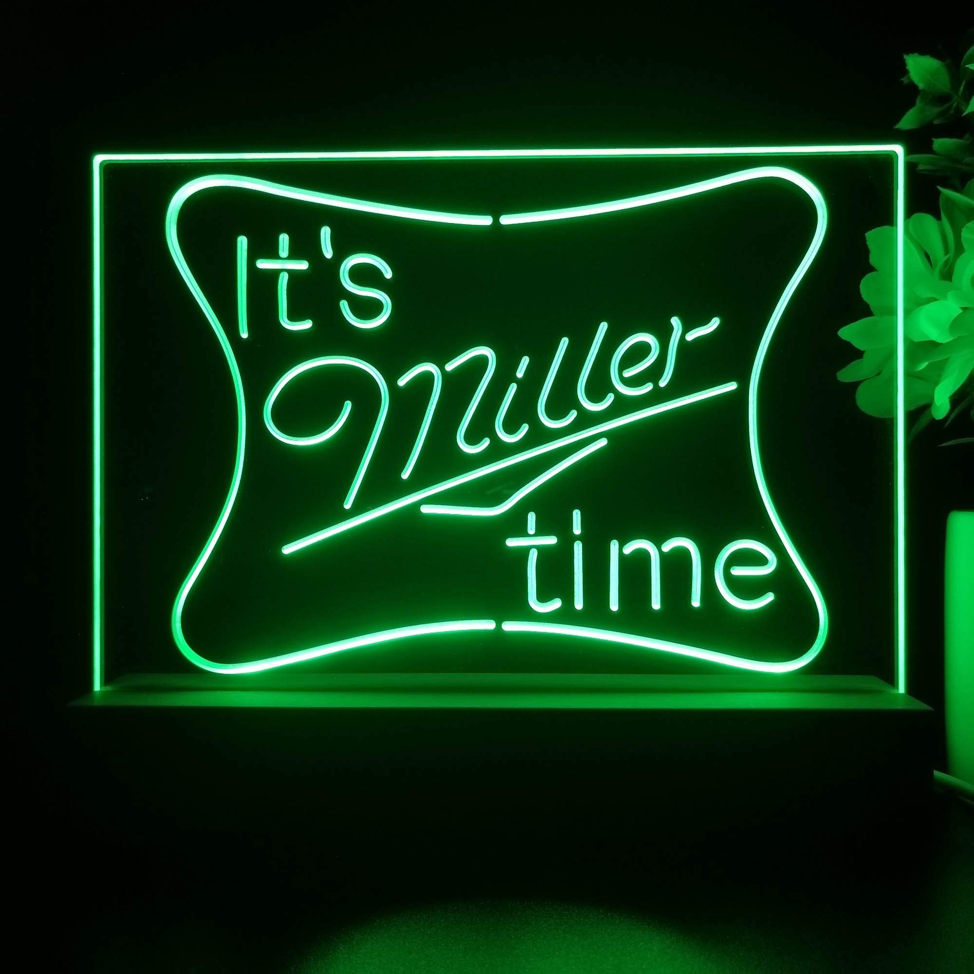 Miller It's Miller Time LED Desk Light | FanSignsTime