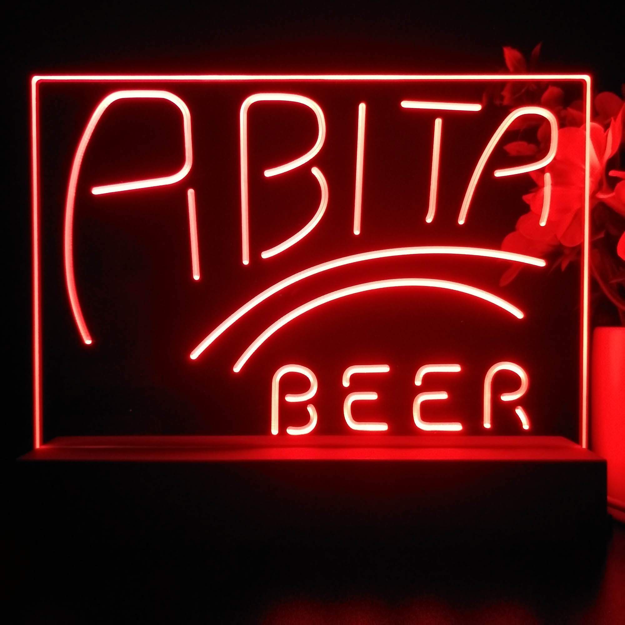 Abita Beer Banner 1 LED Desk Light | FanSignsTime