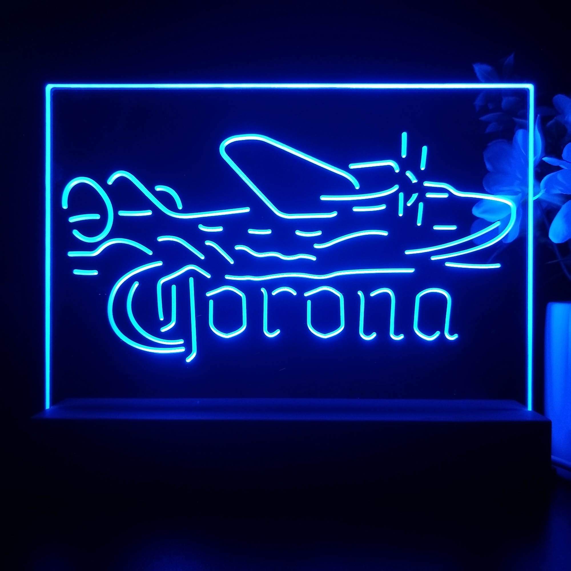 Corona Extra Seaplane LED Desk Light | FanSignsTime