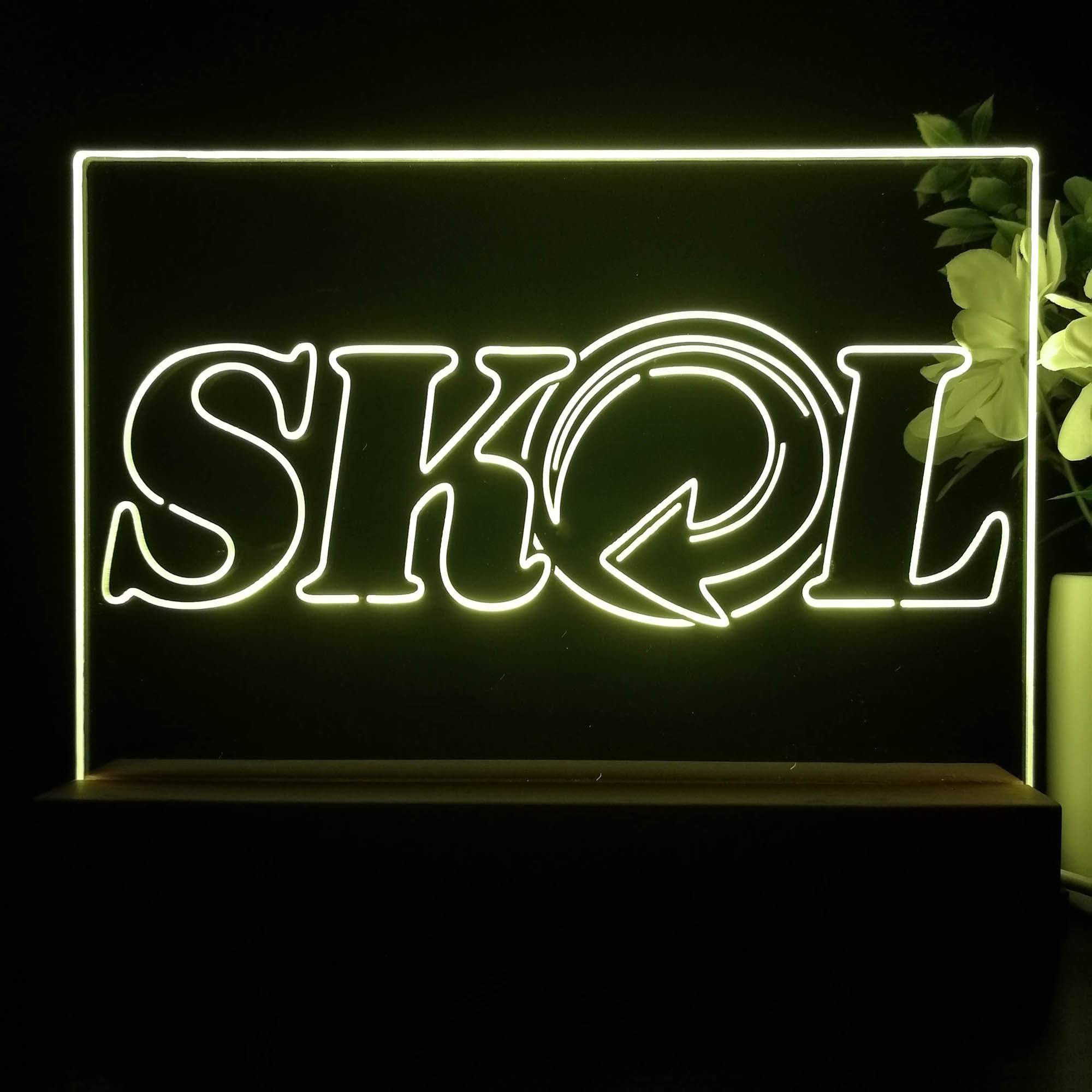 Skol Logo 1 LED Desk Light | FanSignsTime