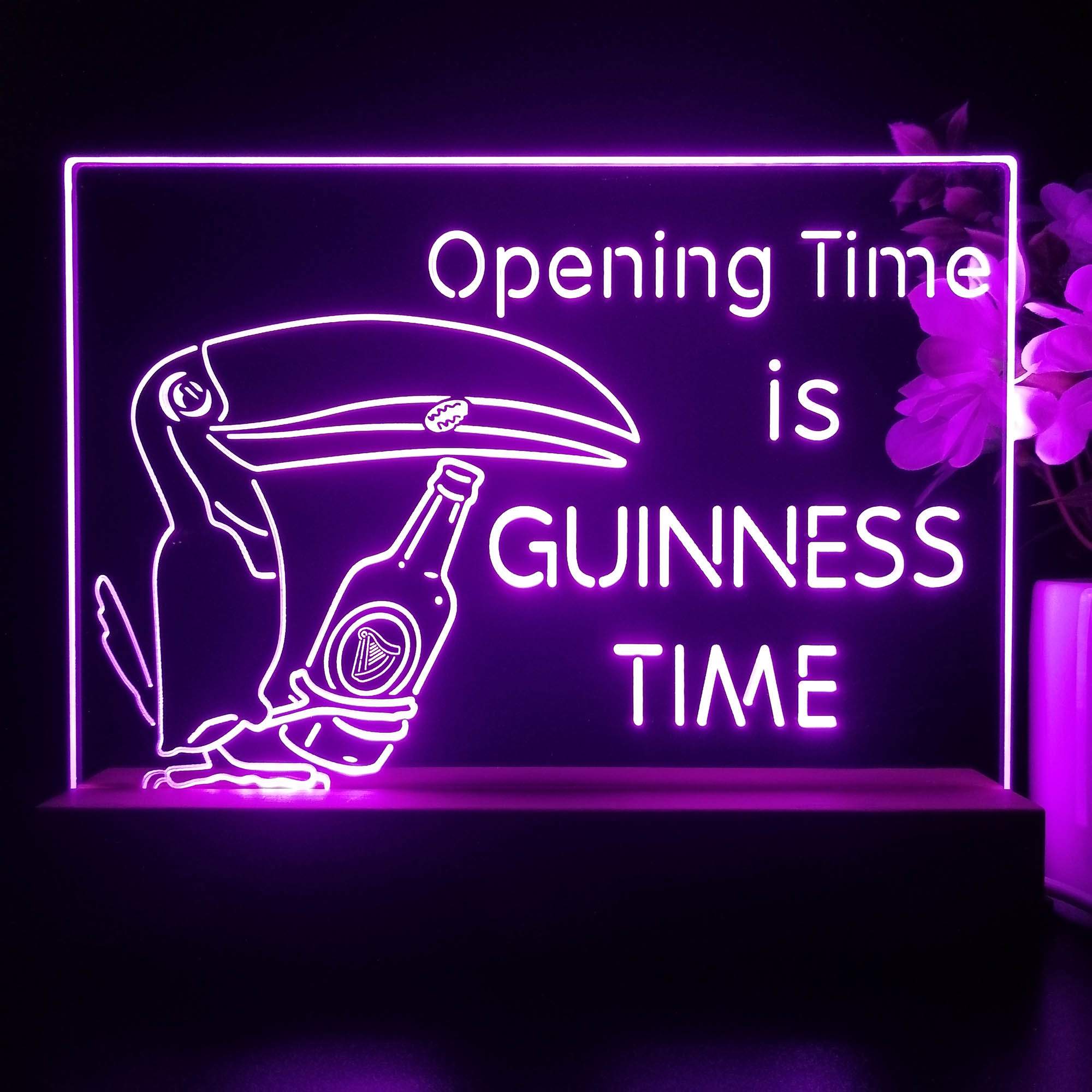 Guinness Toucan Bottle LED Desk Light | FanSignsTime