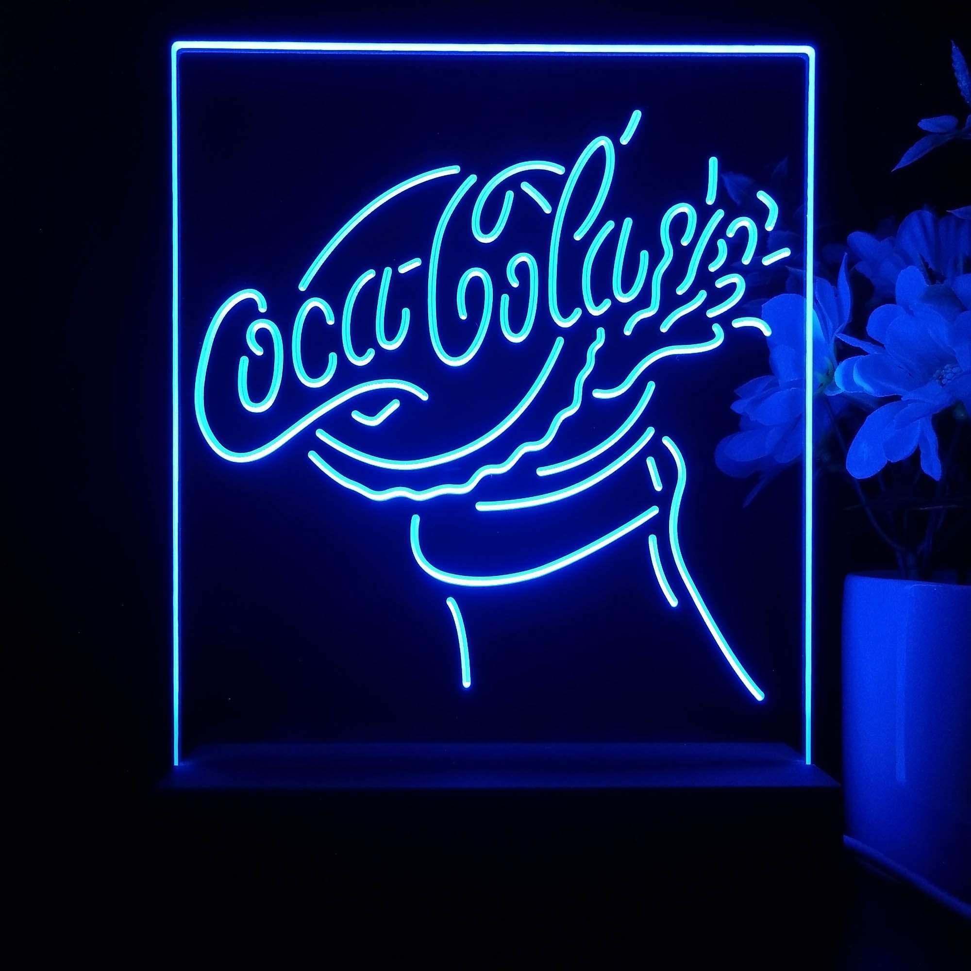 Coca-Cola Bottle Open LED Desk Light | FanSignsTime