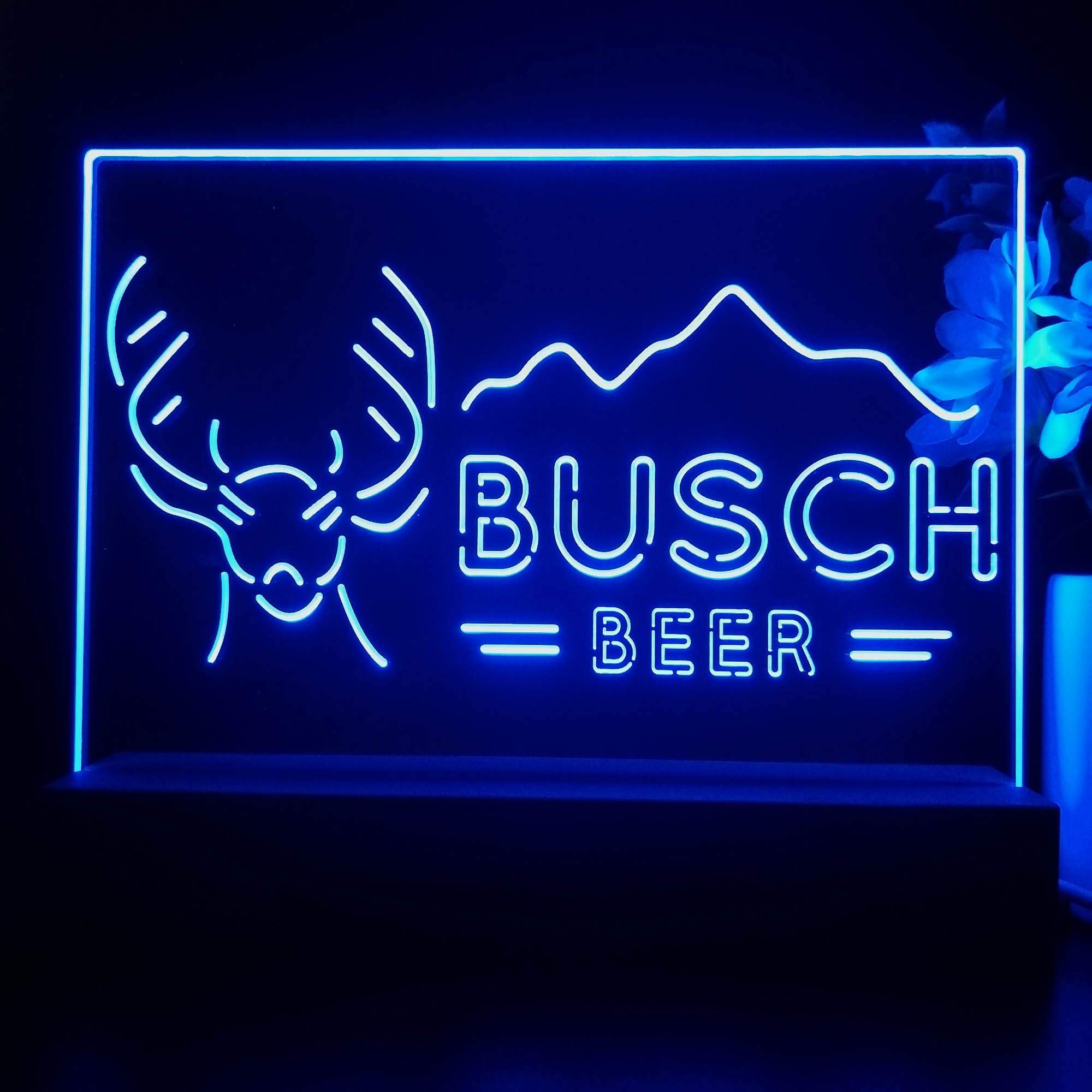 Busch Mountain Deer LED Desk Light | FanSignsTime