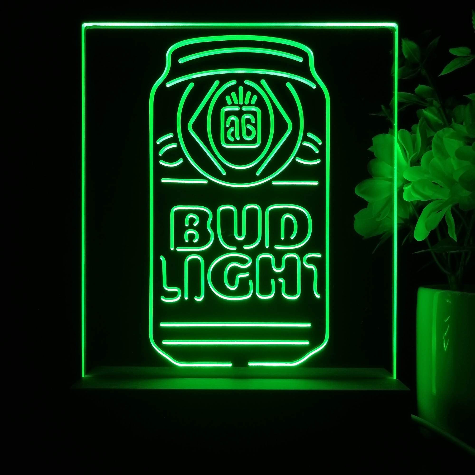 Budlight Beer Can LED Desk Light | FanSignsTime
