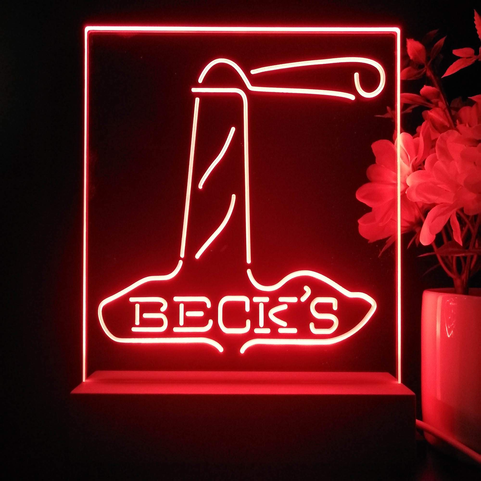 Beck's Lighthouse LED Desk Light | FanSignsTime