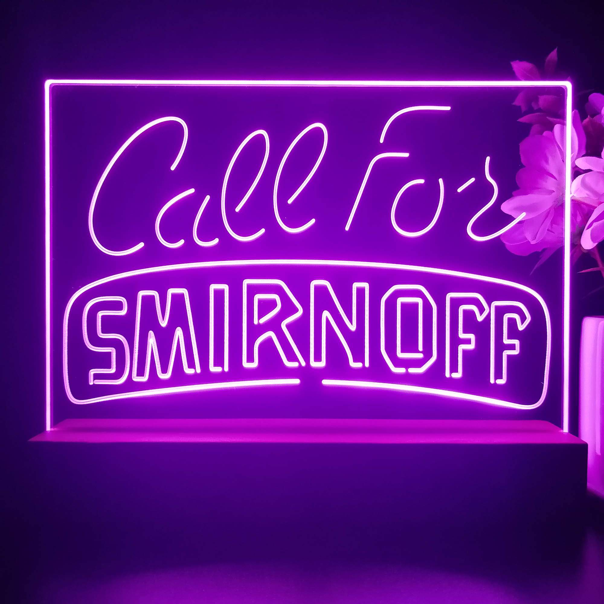 Smirnoff Call LED Desk Light | FanSignsTime