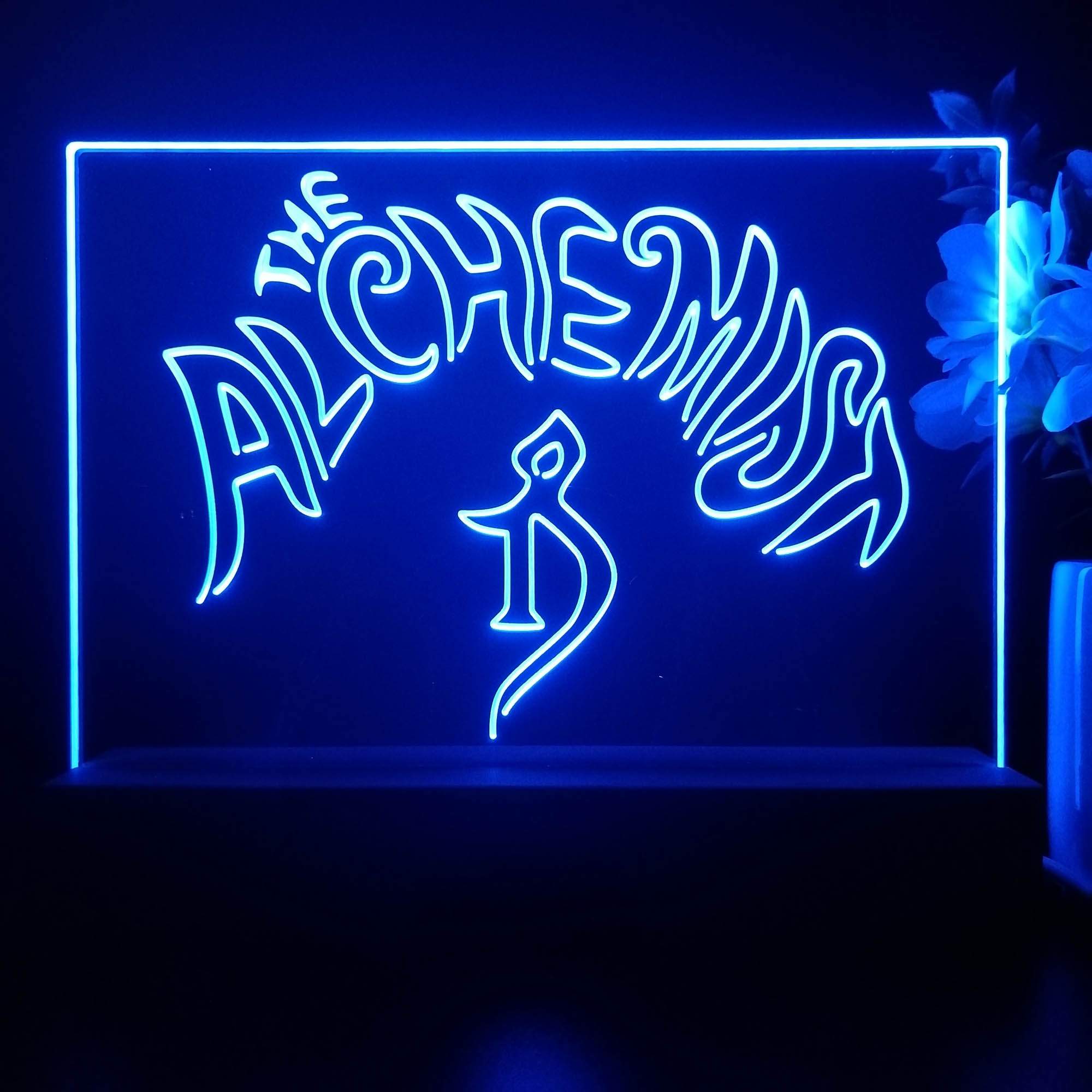 The Alchemist Logo LED Desk Light | FanSignsTime