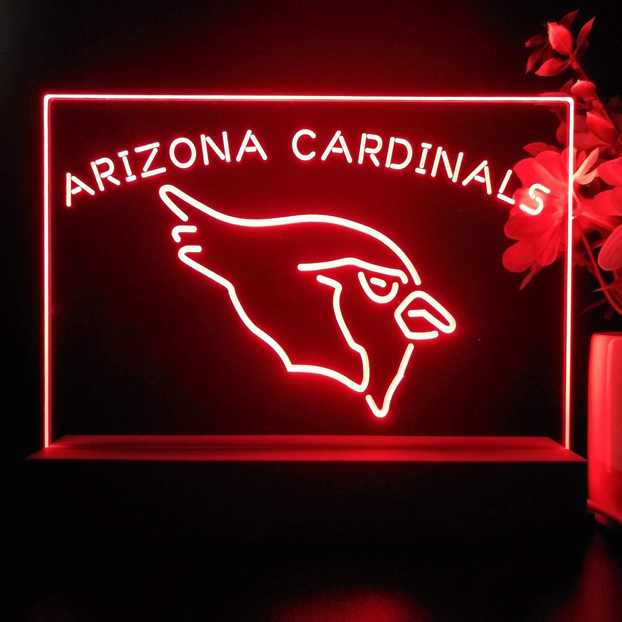 Arizona Cardinals LED Desk Light | FanSignsTime