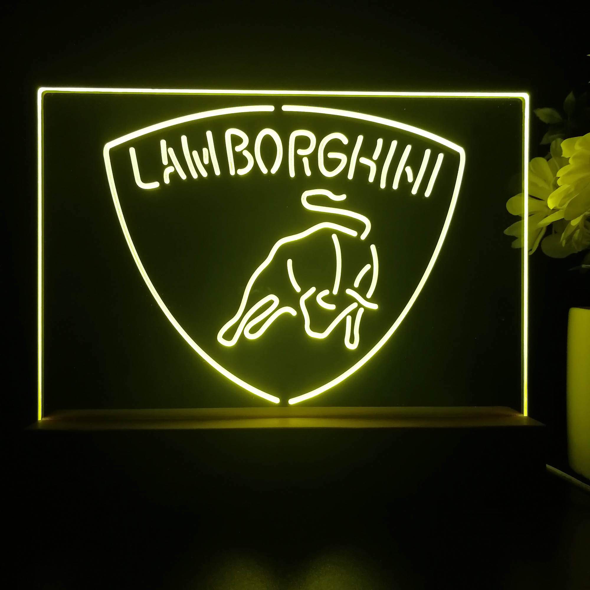 Lamborghini LED Desk Light | FanSignsTime