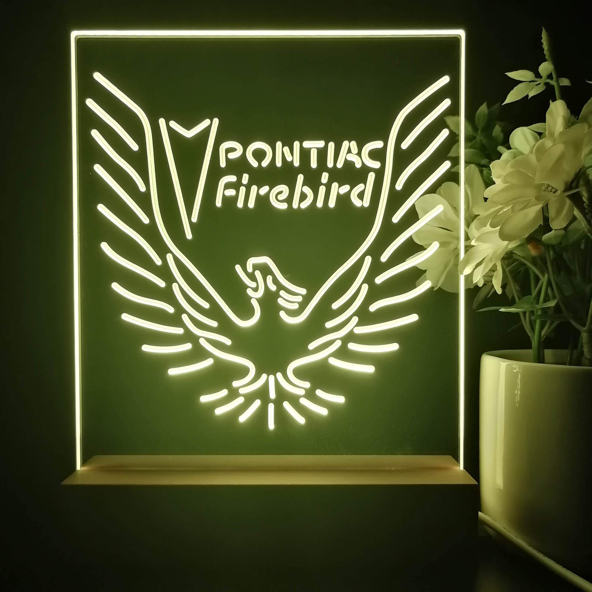 Pontiac Firebird LED Desk Light | FanSignsTime