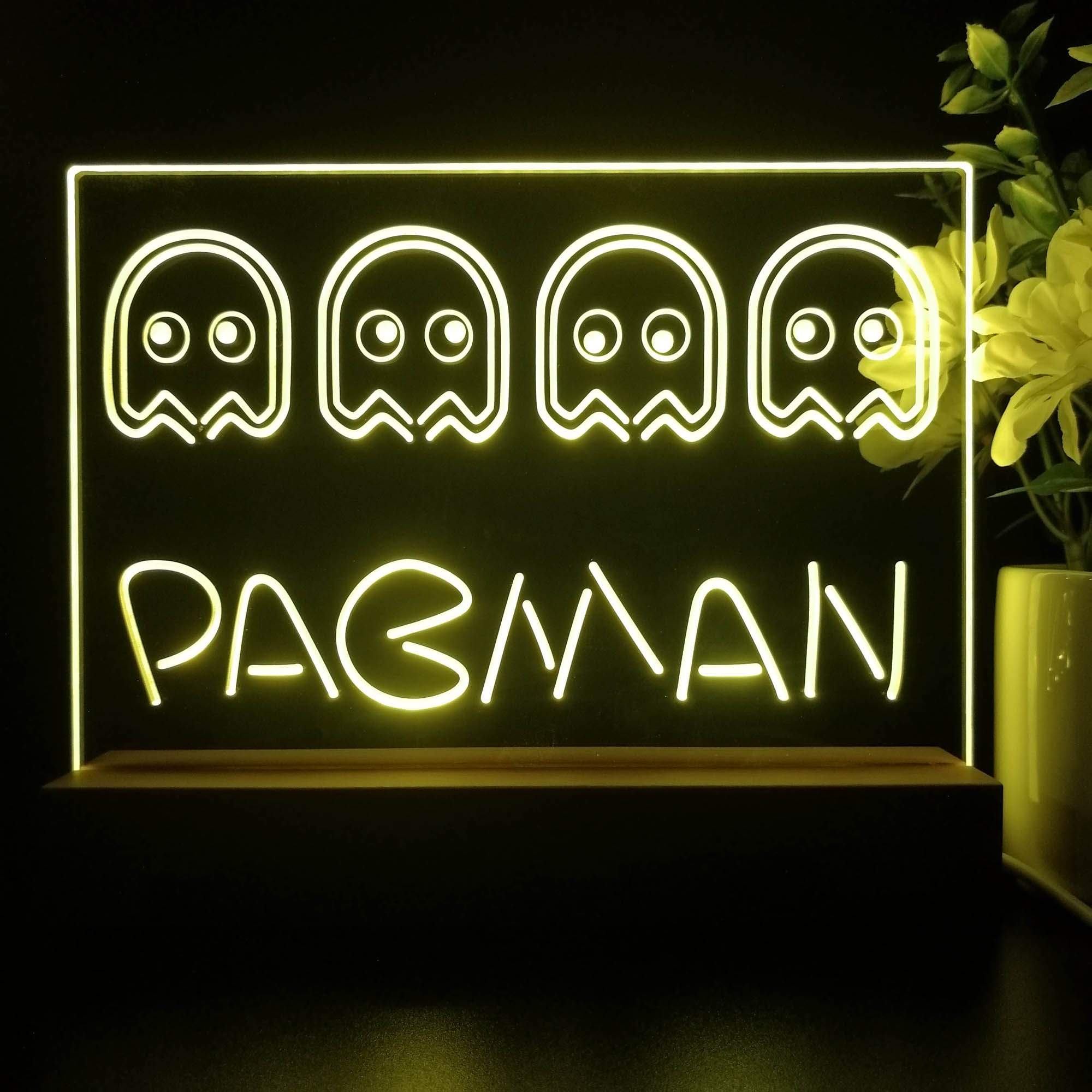 Pacman LED Desk Light | FanSignsTime