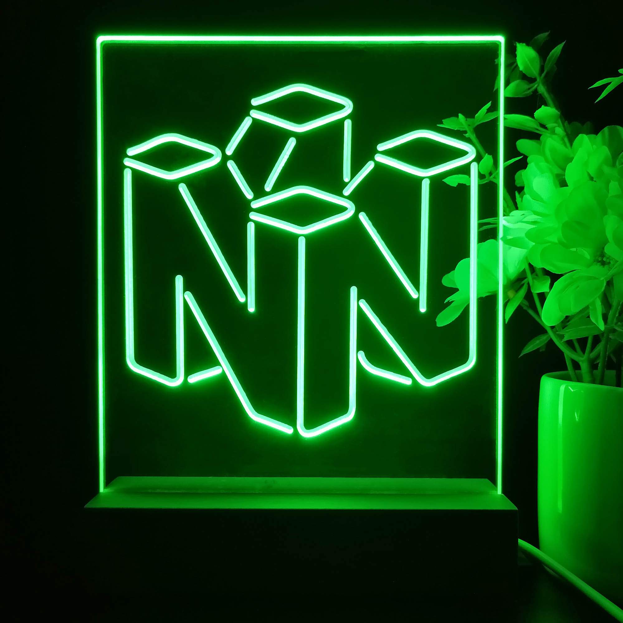 Nintendo 64 LED Desk Light | FanSignsTime