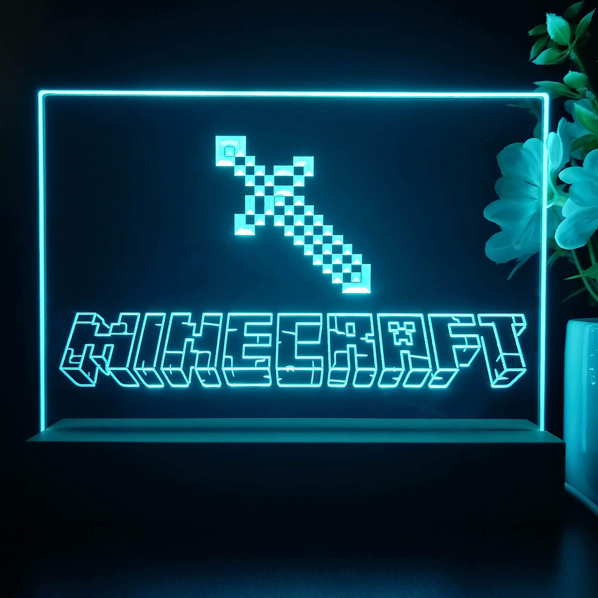 Minecraft Sword LED Desk Light | FanSignsTime