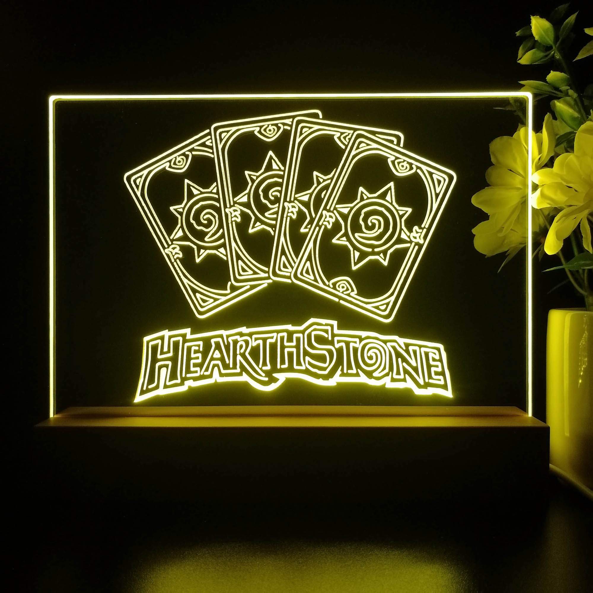 Hearthstone Cards LED Desk Light | FanSignsTime