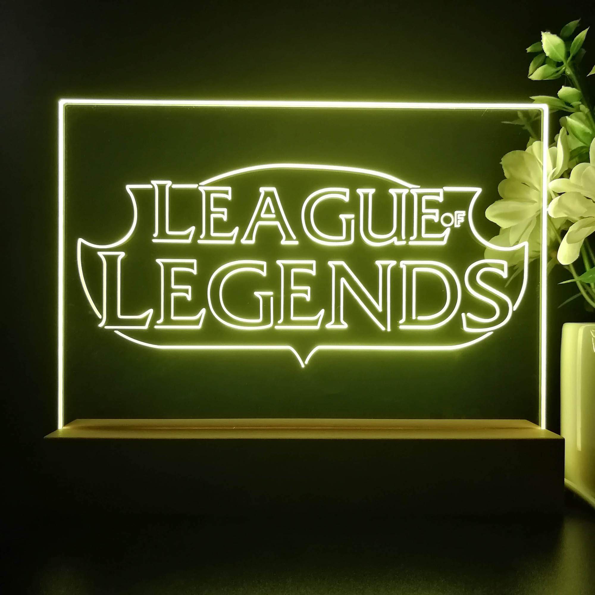 League of Legends LED Desk Light | FanSignsTime