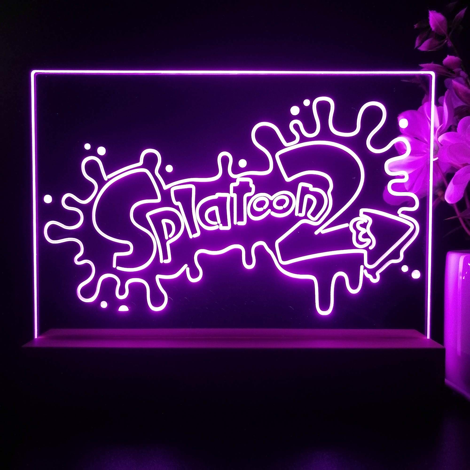 Splatoon 2 LED Desk Light | FanSignsTime