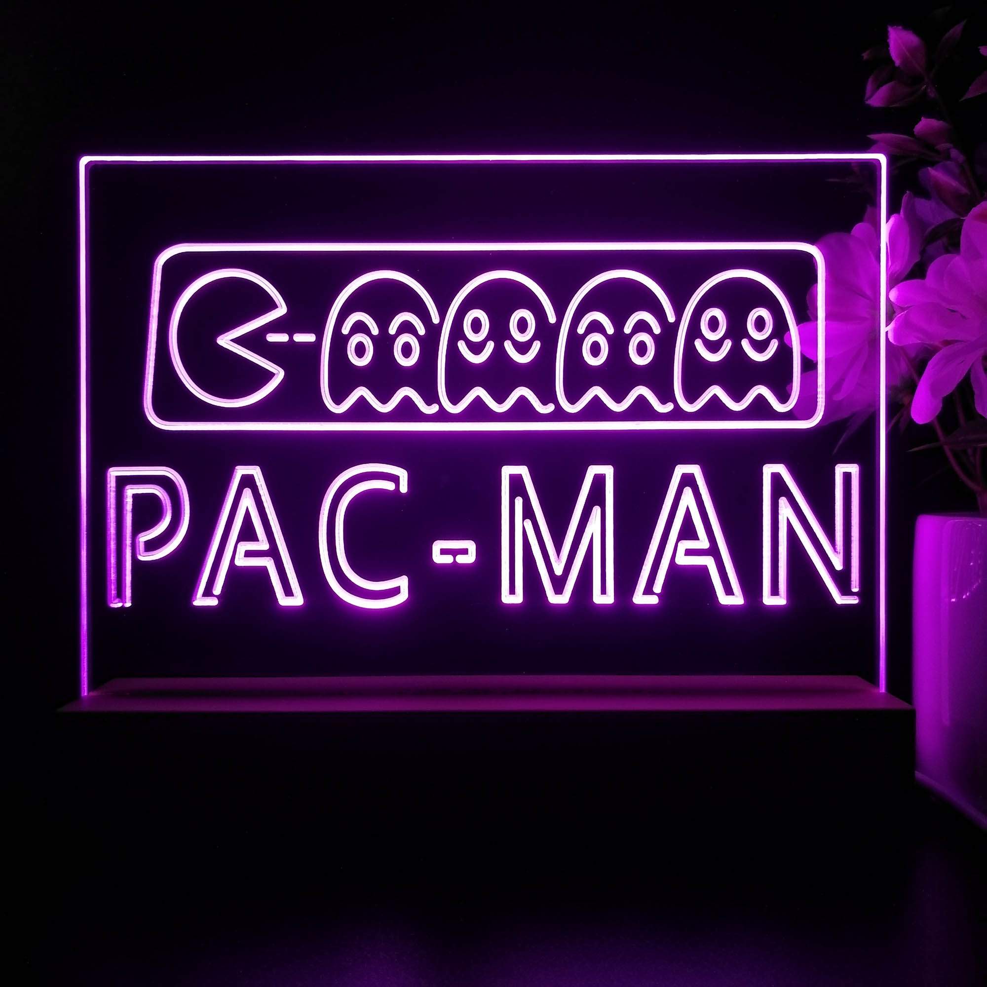 Pac-Man LED Desk Light | FanSignsTime