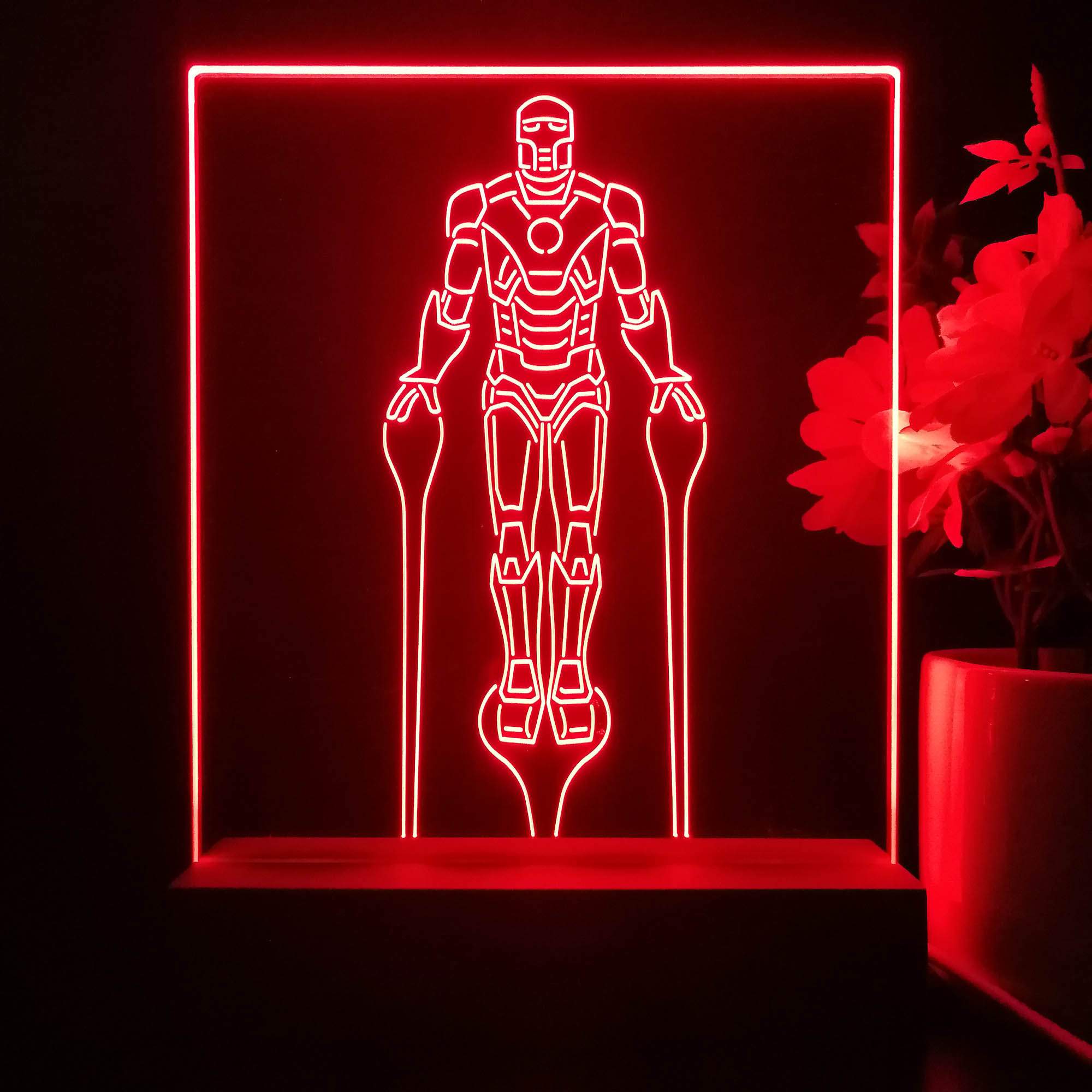 Iron Man LED Desk Light | FanSignsTime