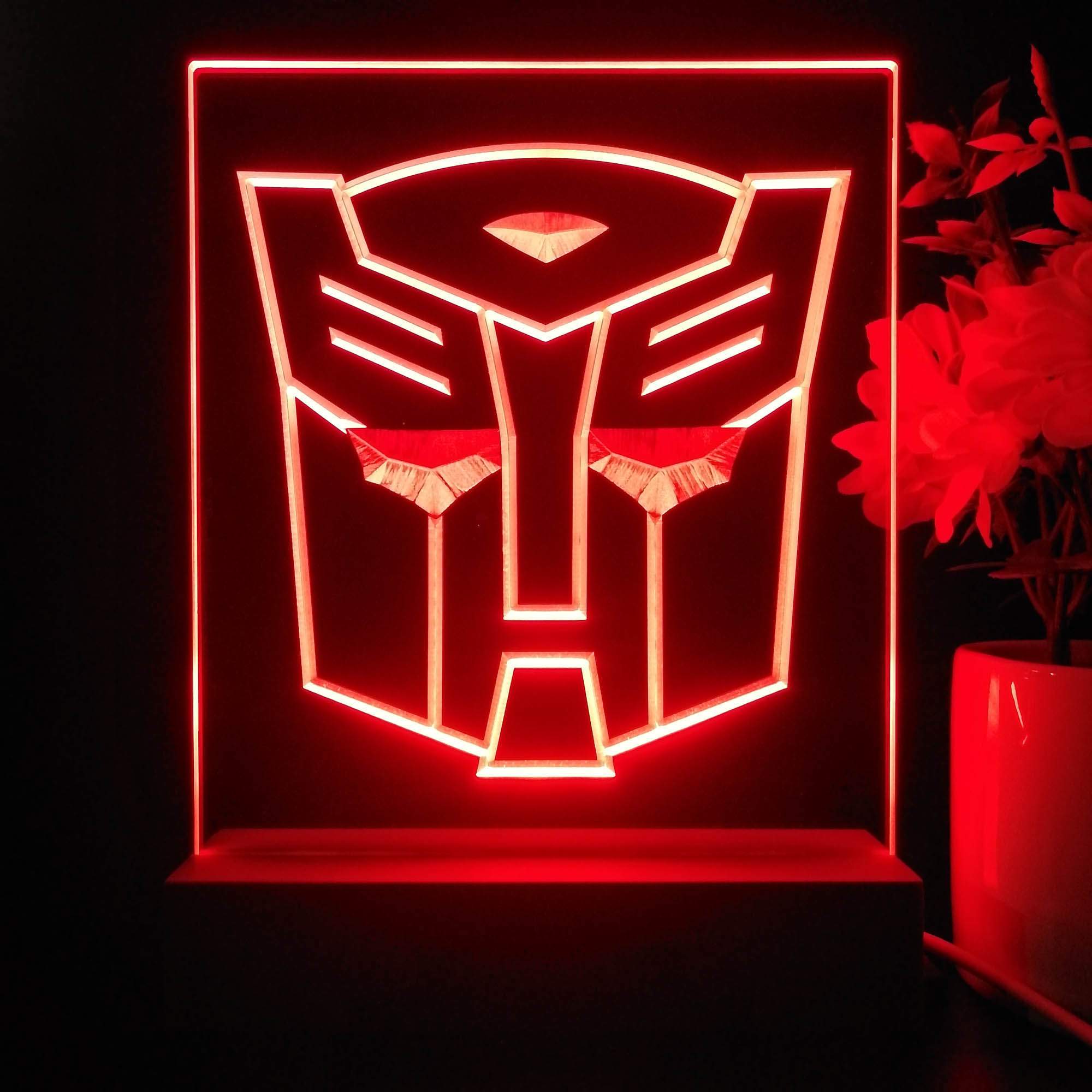Transformers Autobots Icon 2 LED Desk Light | FanSignsTime