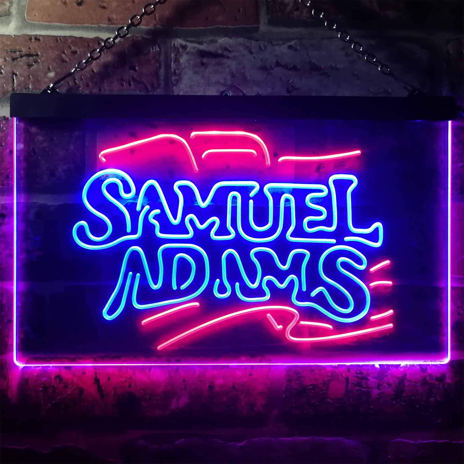 Samuel Adams Banner 1 Neon-Like LED Sign | FanSignsTime